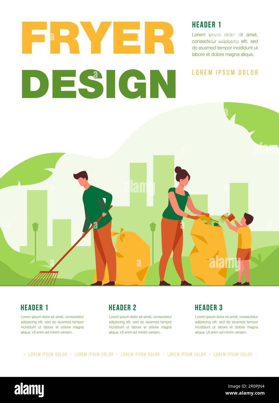 Volunteers community cleaning garbage flat vector illustration Stock ...