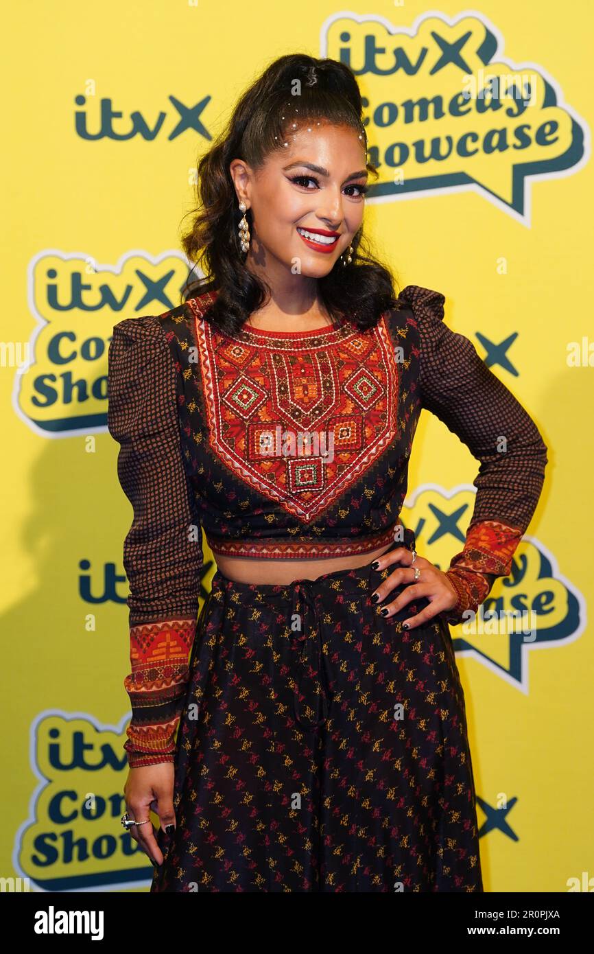 Manpreet Bambra arrives at Bike Shed Moto Co in London for the launch ...