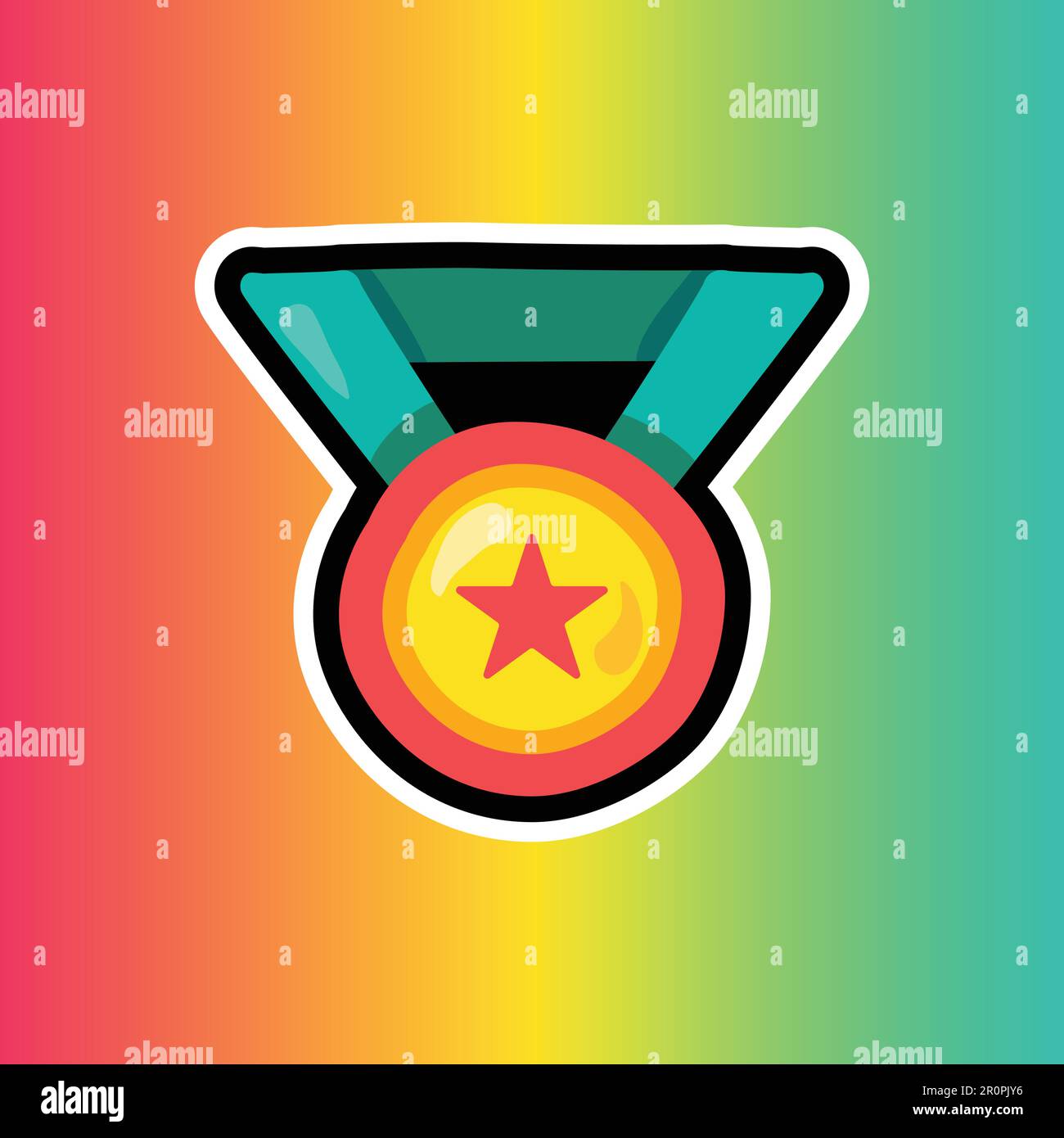 Award and winner symbol in sport, show business and life. Vector Stock ...