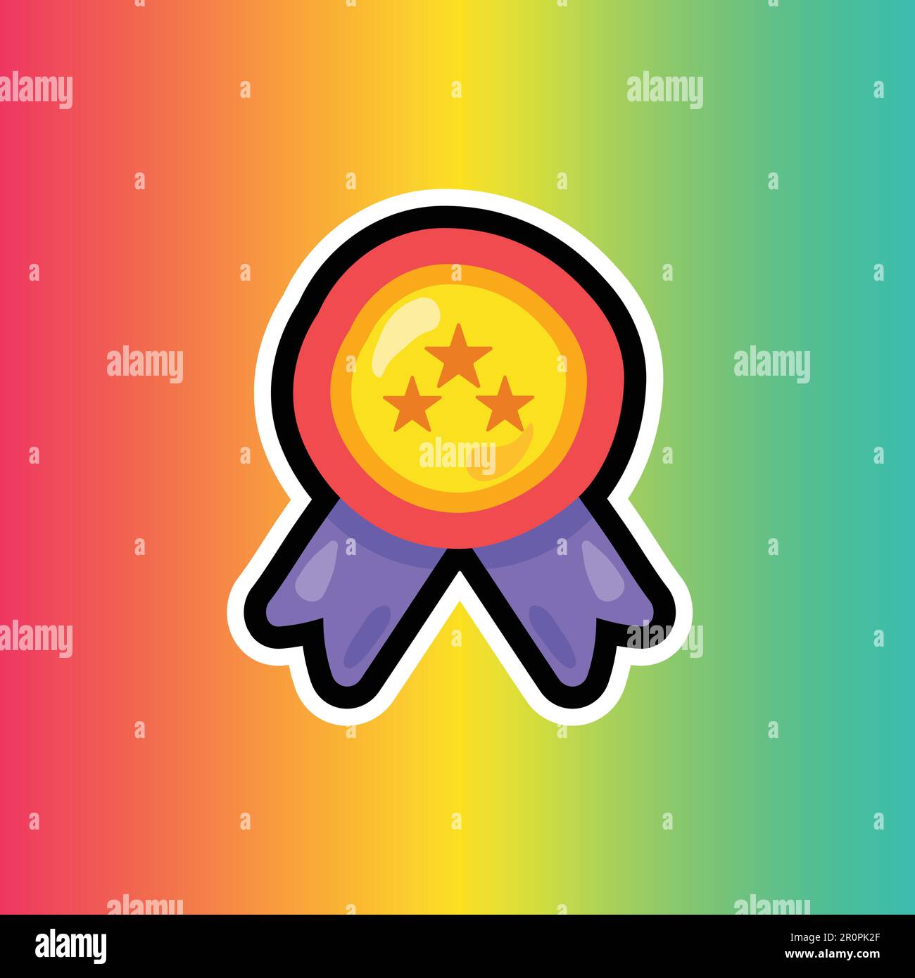 Award and winner symbol in sport, show business and life. Vector Stock ...