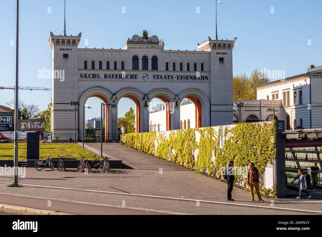 Leipzig, Saxony, Germany, 05-09-2023 The Bavarian Station in Leipzig ...