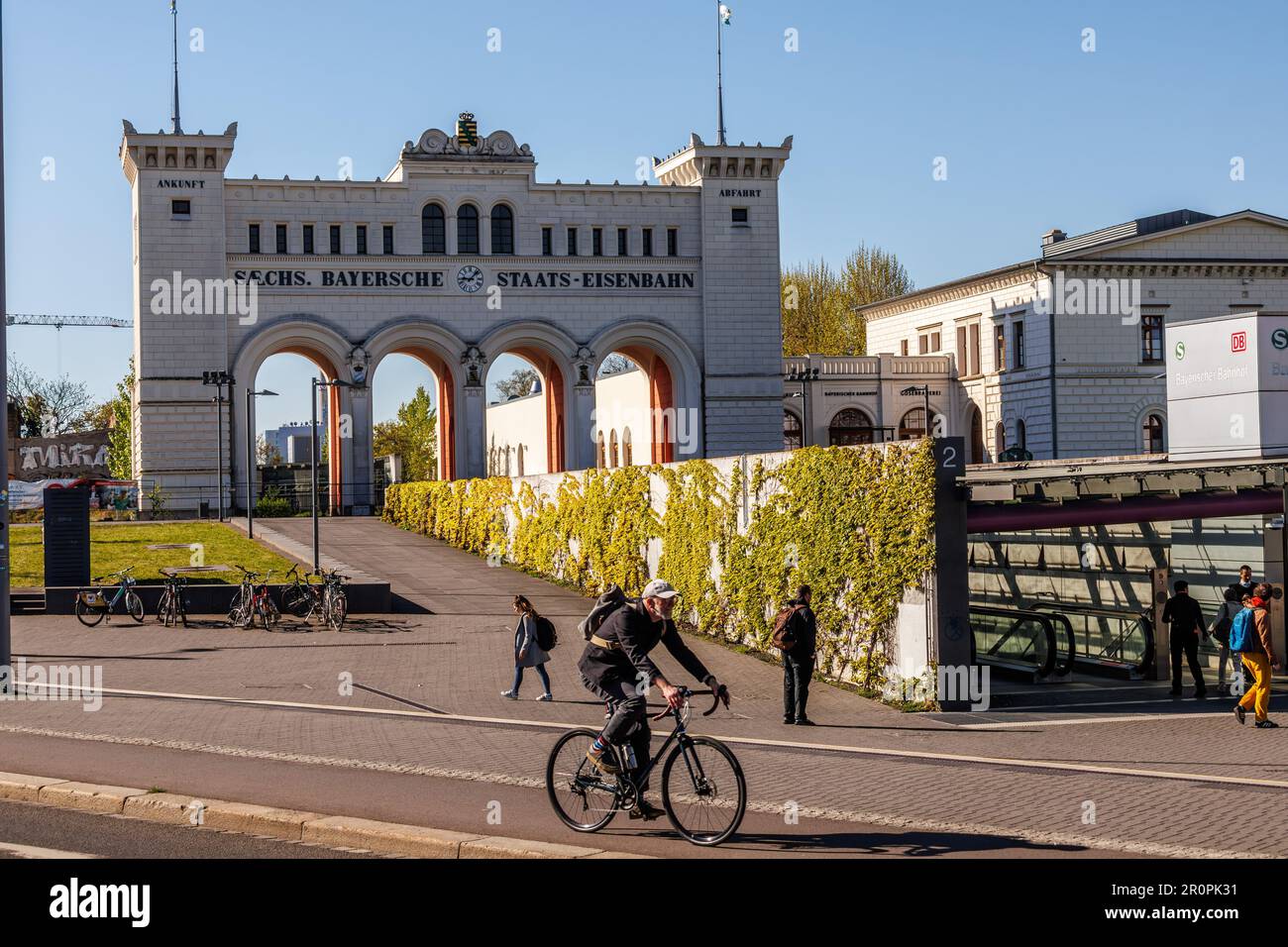Leipzig, Saxony, Germany, 05-09-2023 The Bavarian Station in Leipzig ...