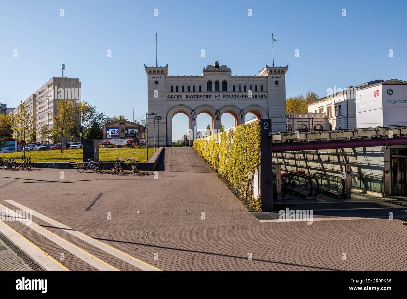 Leipzig, Saxony, Germany, 05-09-2023 The Bavarian Station in Leipzig ...