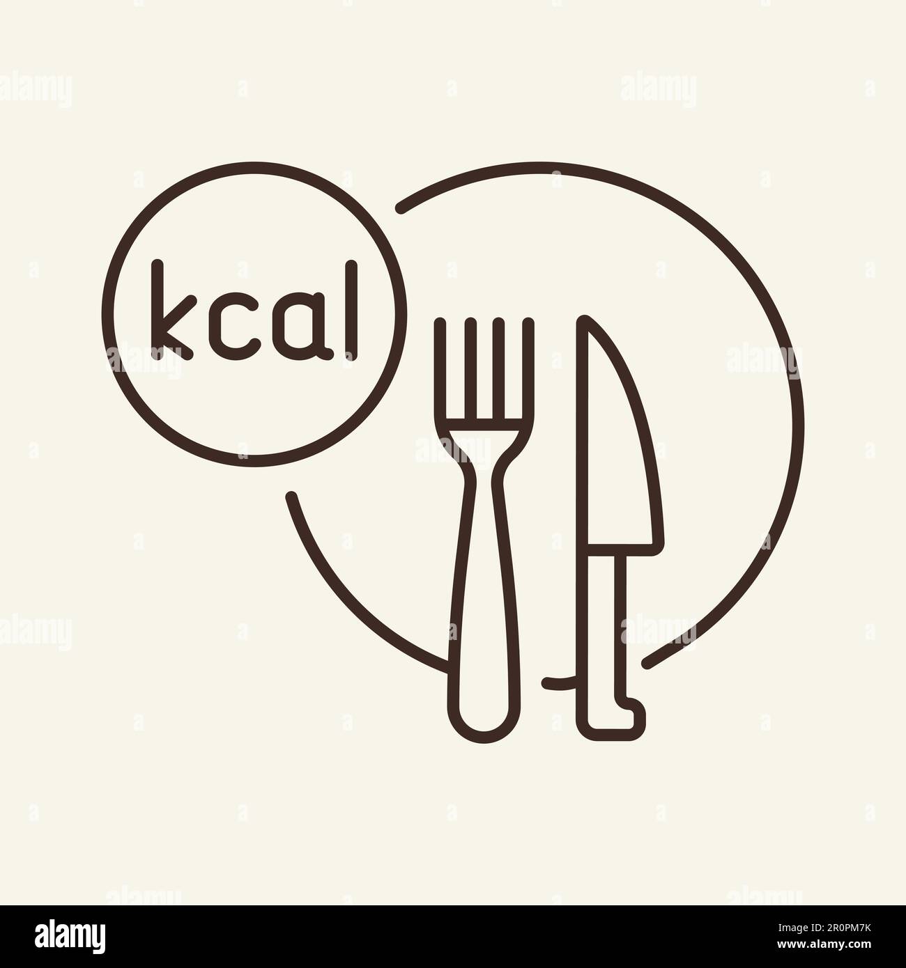 Kcal symbol hi-res stock photography and images - Alamy