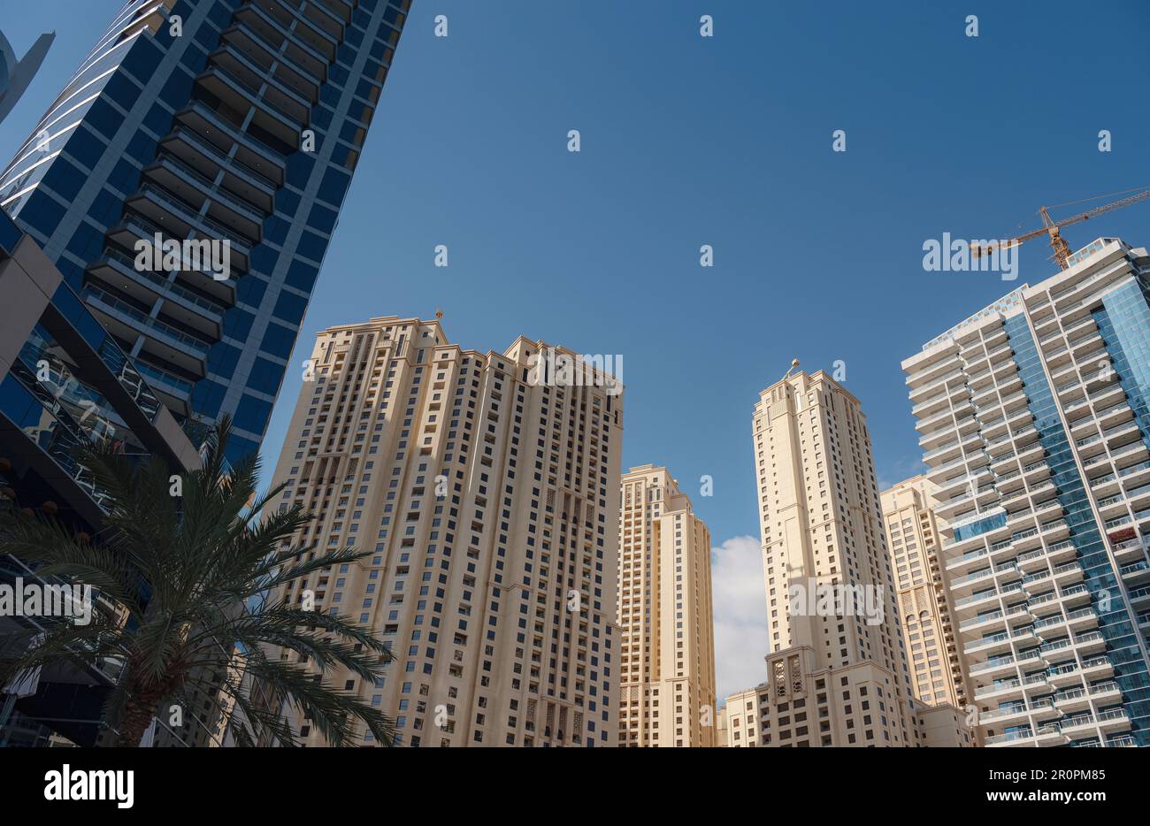 Dubai, United Arab Emirates, March 26, 2023: Beautiful view on Dubai ...