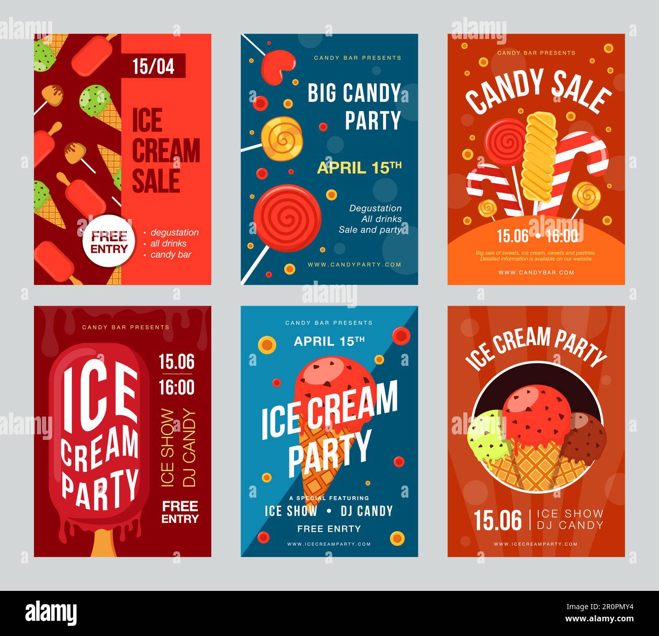 Food sample store Stock Vector Images - Alamy