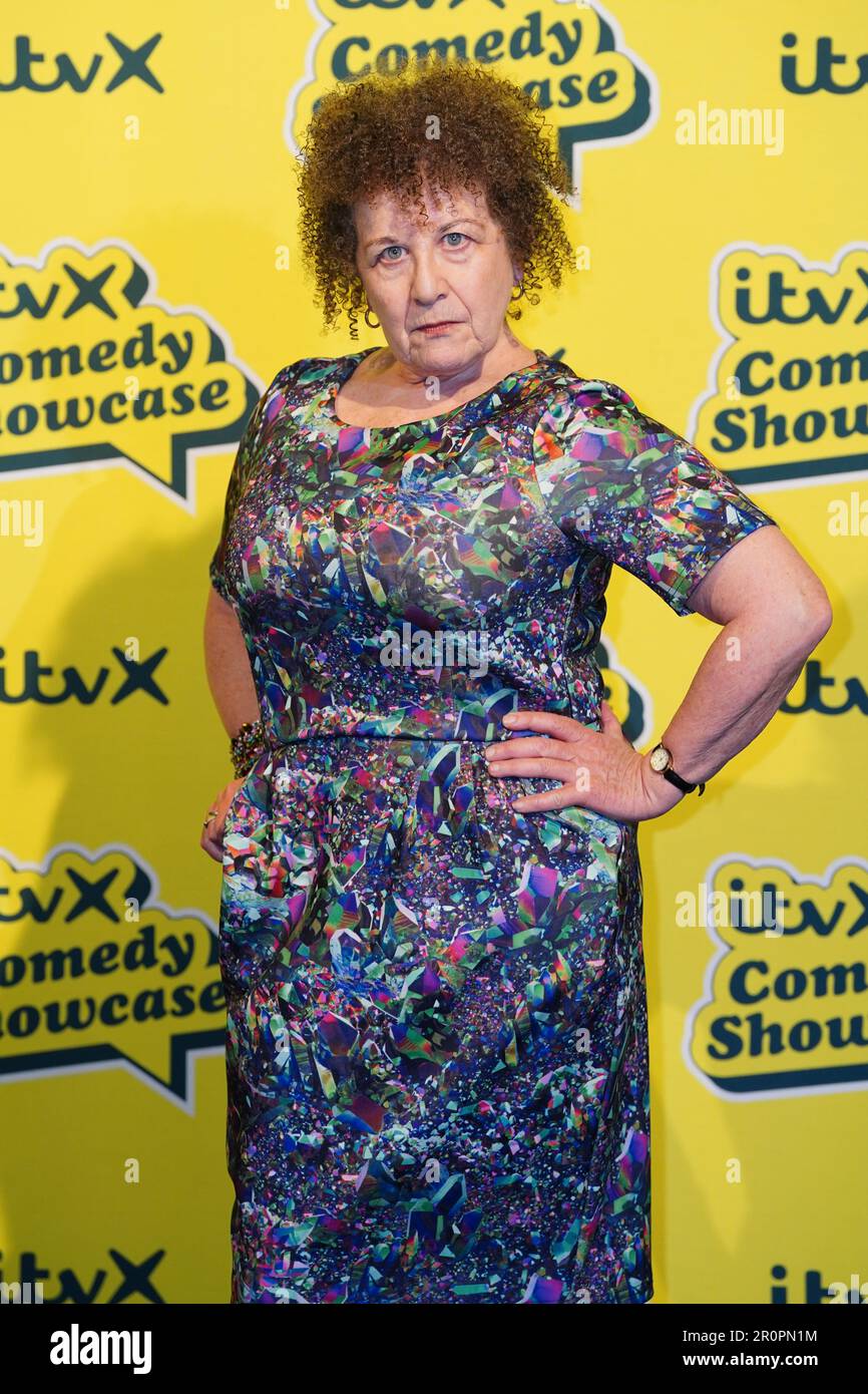 Nicky Goldie Arrives At Bike Shed Moto Co In London For The Launch Of The Itvx Upcoming Comedy