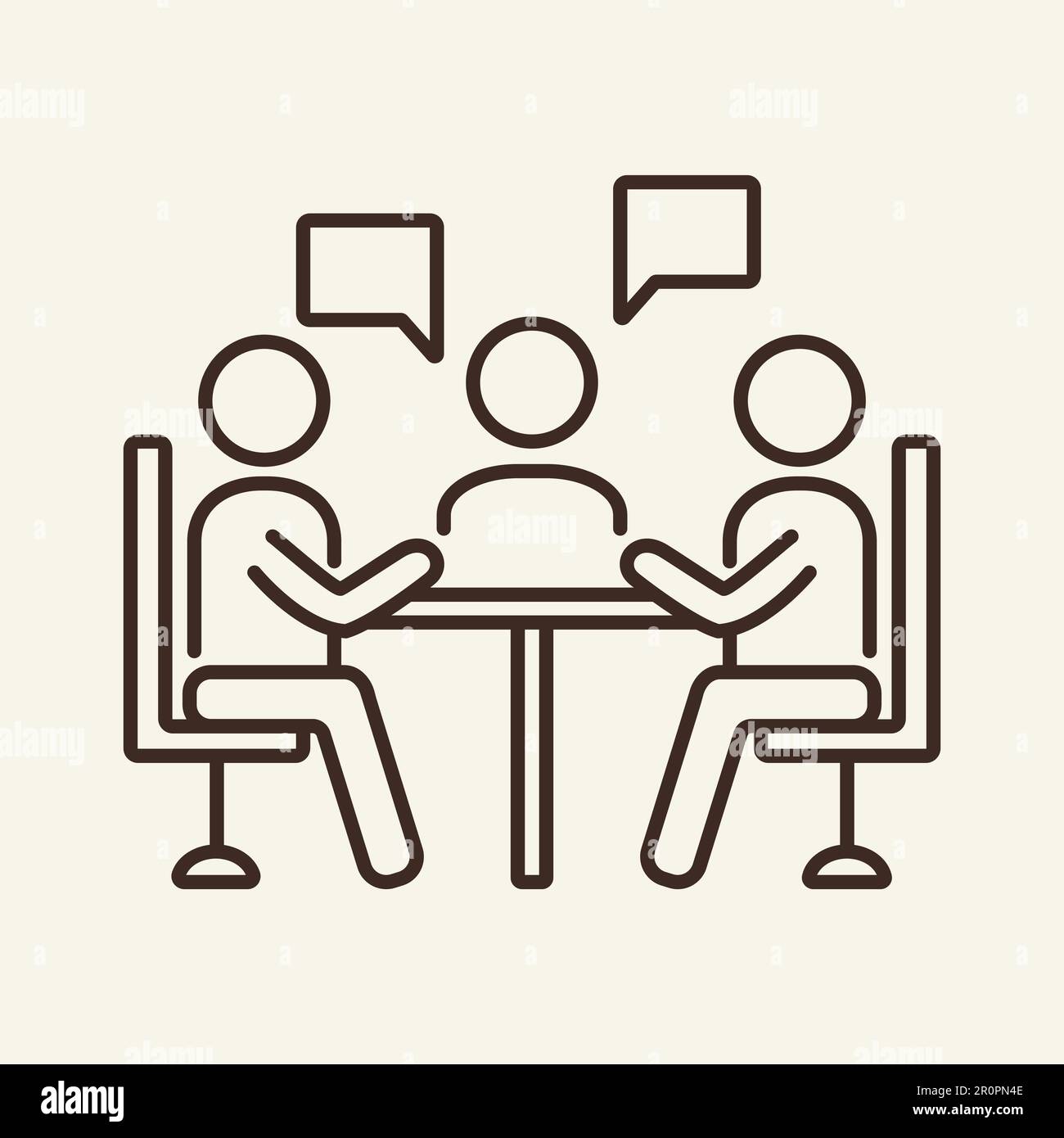 Listening to client Stock Vector Images - Alamy