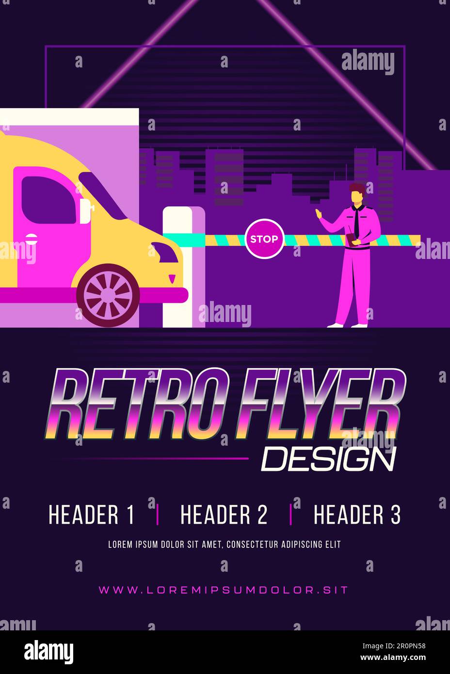 Security booth Stock Vector Images - Alamy