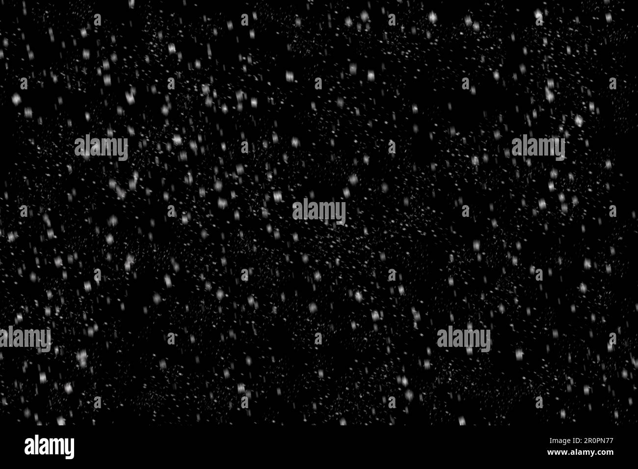 Snow falling small large snowflake hi-res stock photography and images ...
