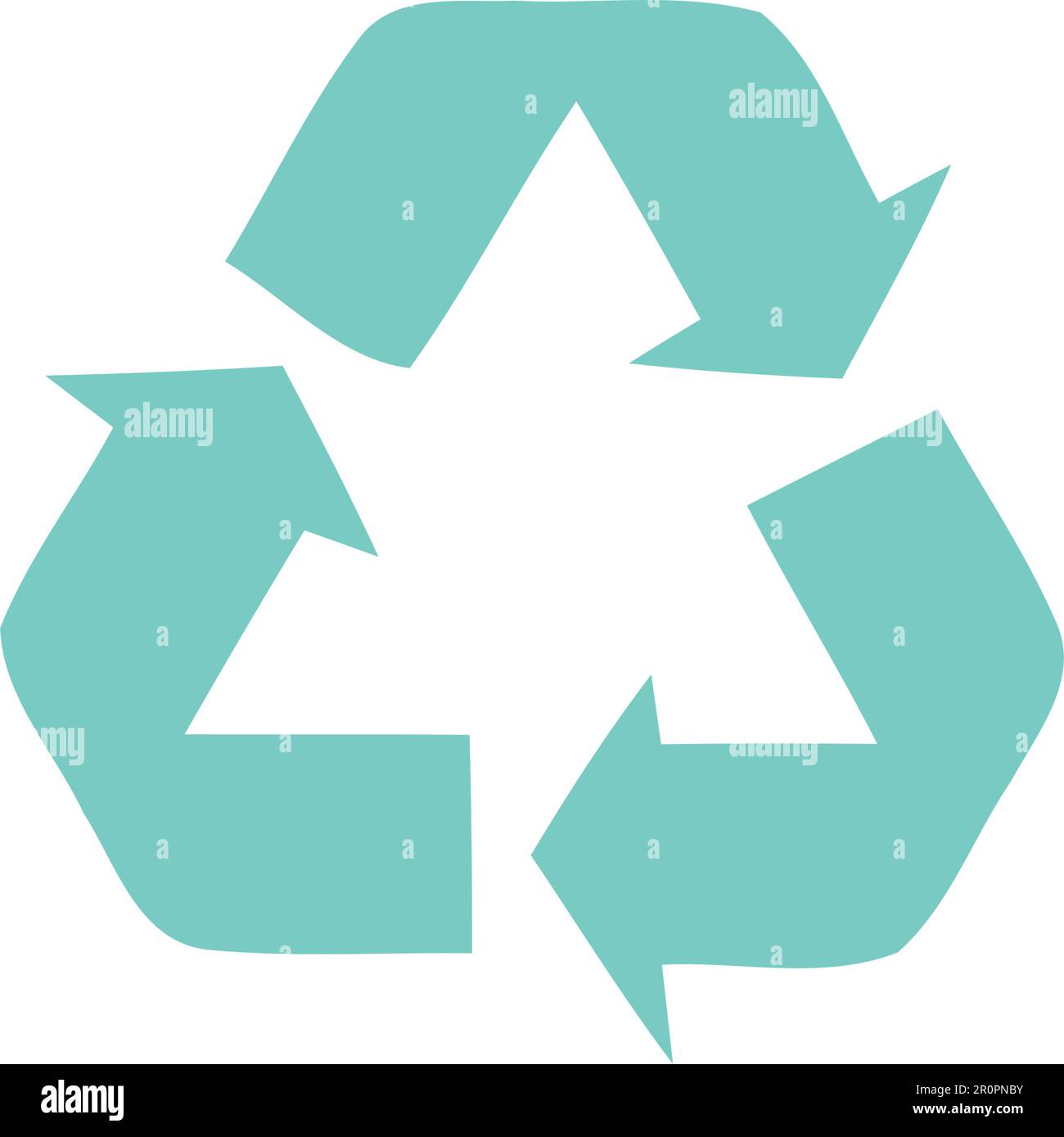 Recycling symbol shapes nature cycle of growth Stock Vector Image & Art ...