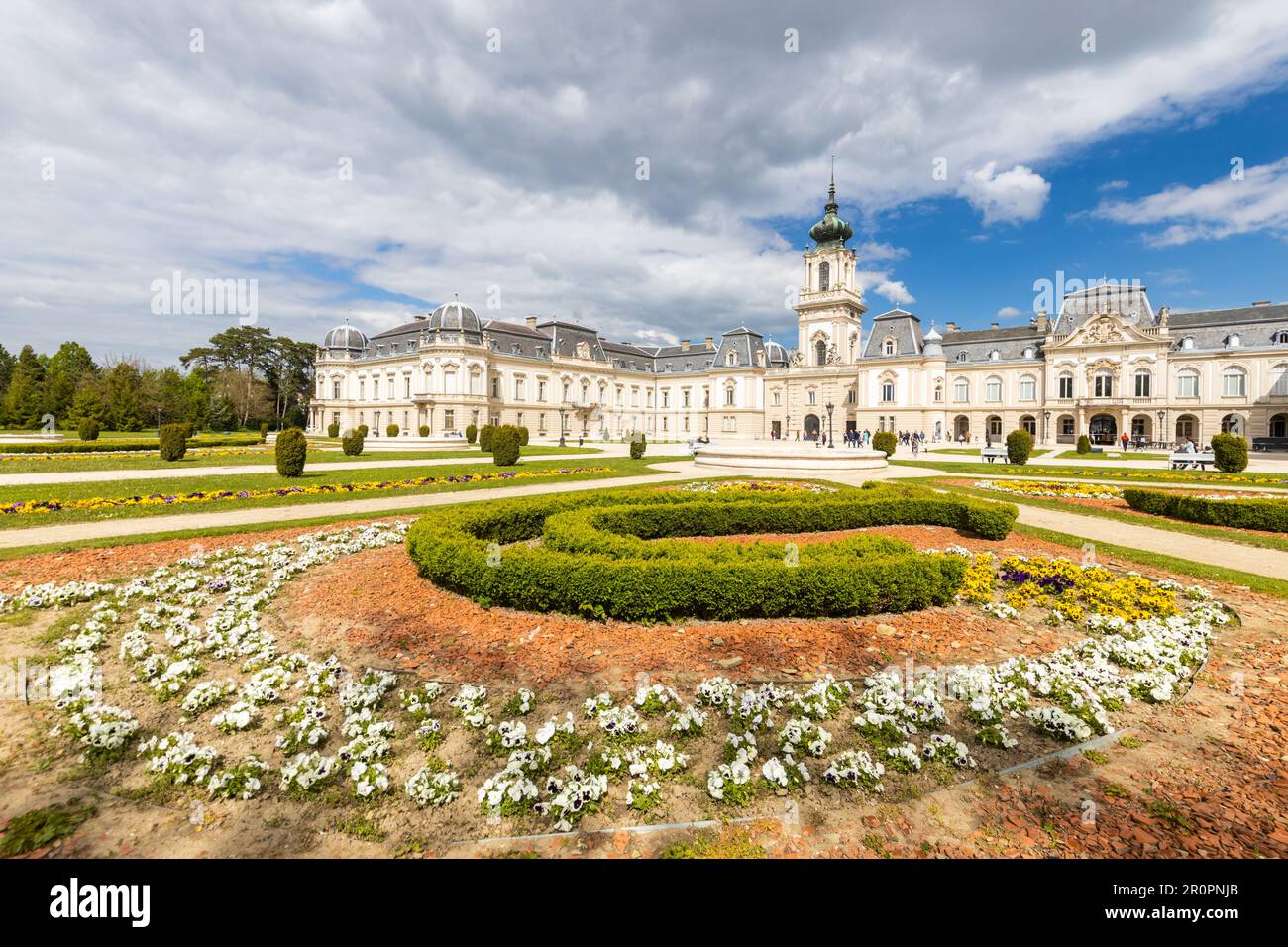 Keszthely, Beautiful Baroque Palace of the Festetics family (Helikon ...