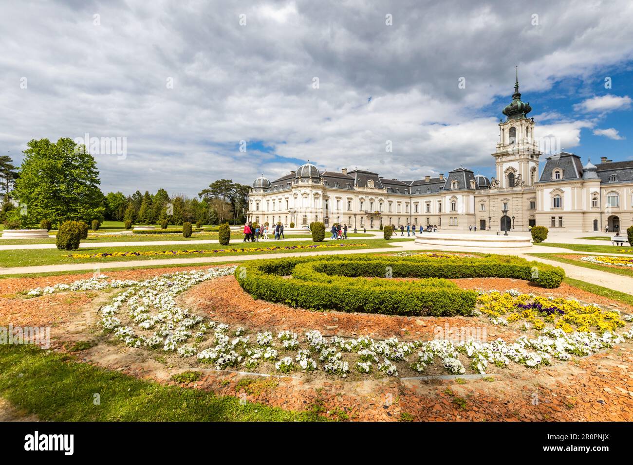 Keszthely, Beautiful Baroque Palace of the Festetics family (Helikon ...