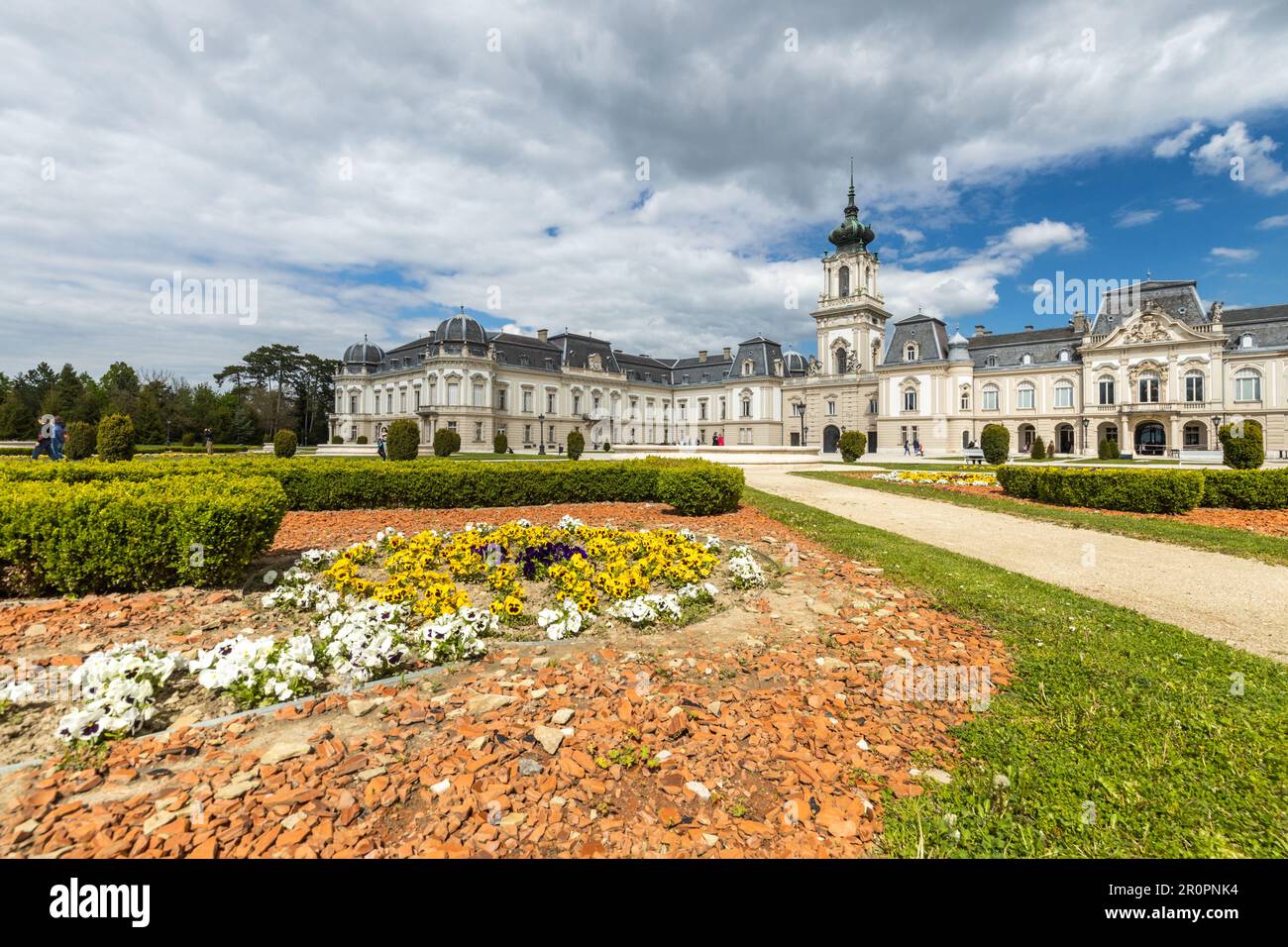 Keszthely, Beautiful Baroque Palace of the Festetics family (Helikon ...