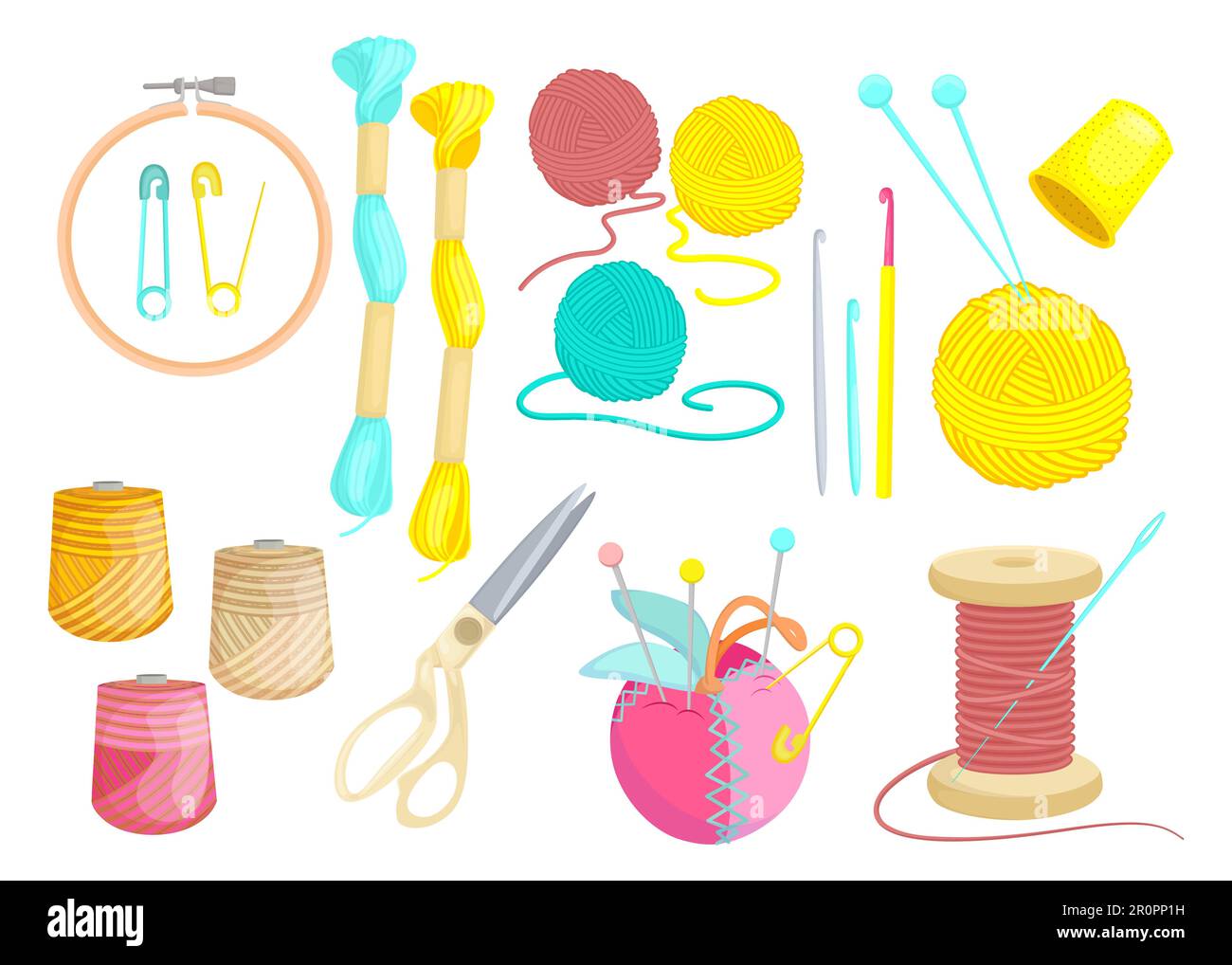 Weaving threads Stock Vector Images - Alamy