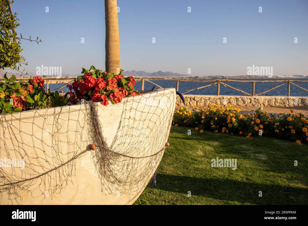 SHARM EL SHEIKH, EGYPT - JANUARY 27, 2023 Labranda Sharm Club formal ...