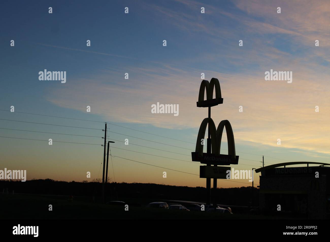 Old mcdonalds sign hi-res stock photography and images - Alamy