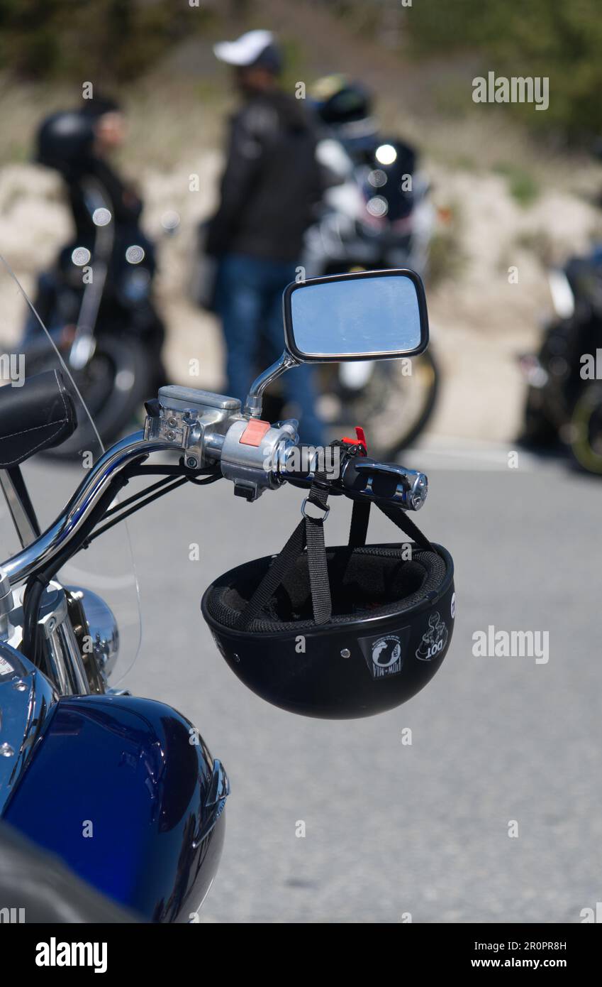 Blessing of the Bikes. West Dennis, Massachusetts, on Cape Cod. A ...