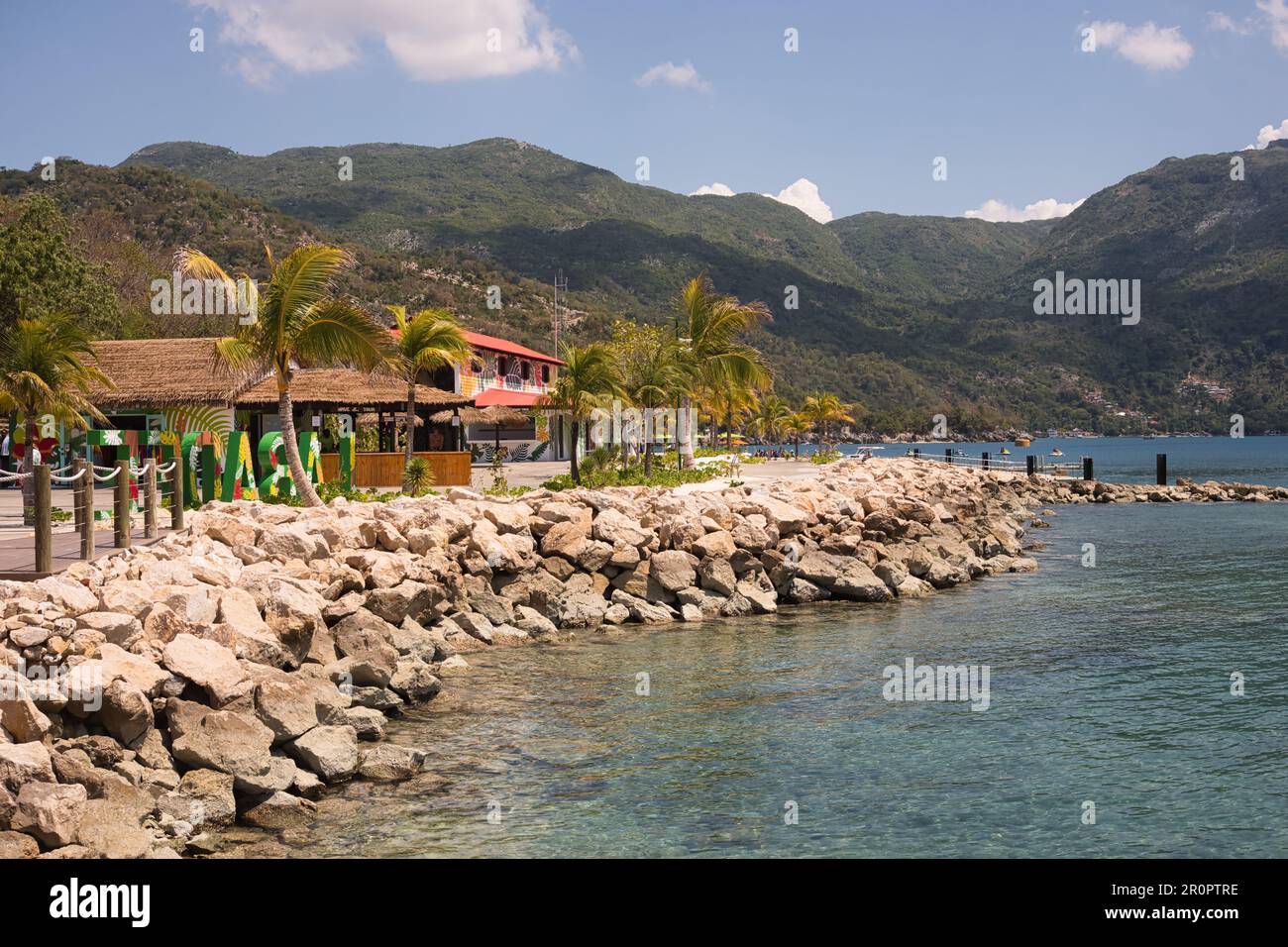 Labadee Haiti resort Royal Caribbean International Stock Photo - Alamy