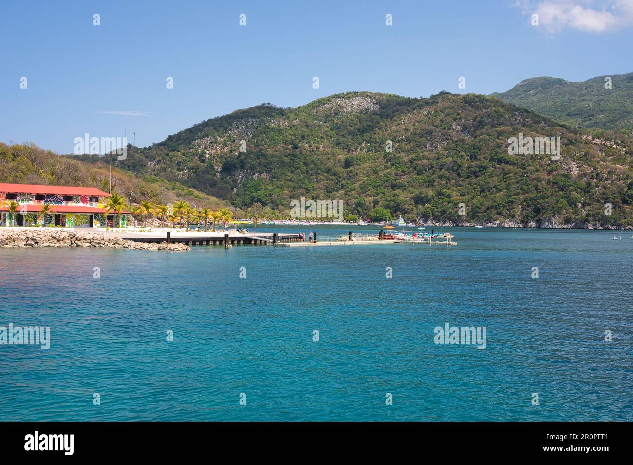 Labadee Haiti resort Royal Caribbean International Stock Photo - Alamy