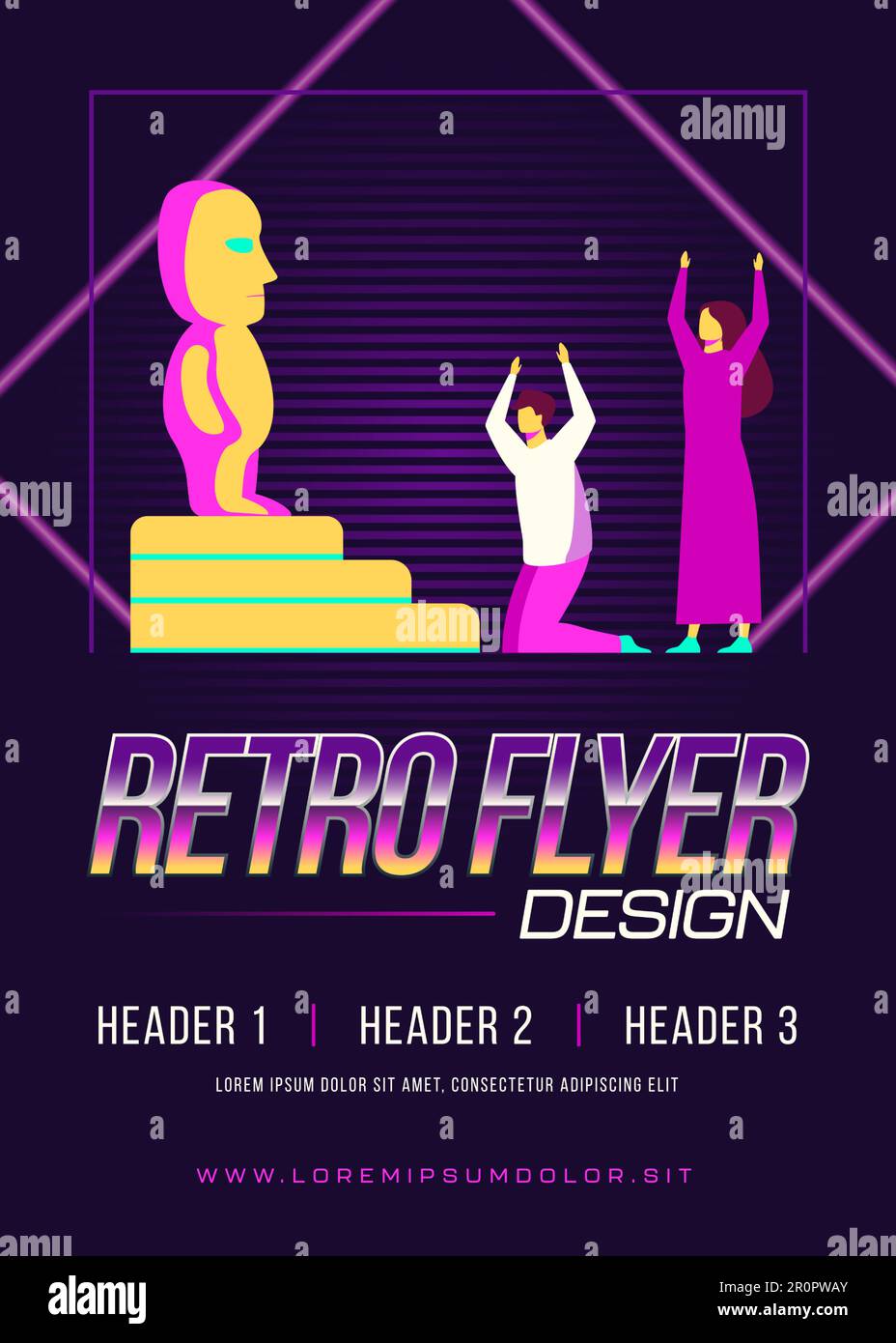 Religious people worshipping idol Stock Vector Image & Art - Alamy