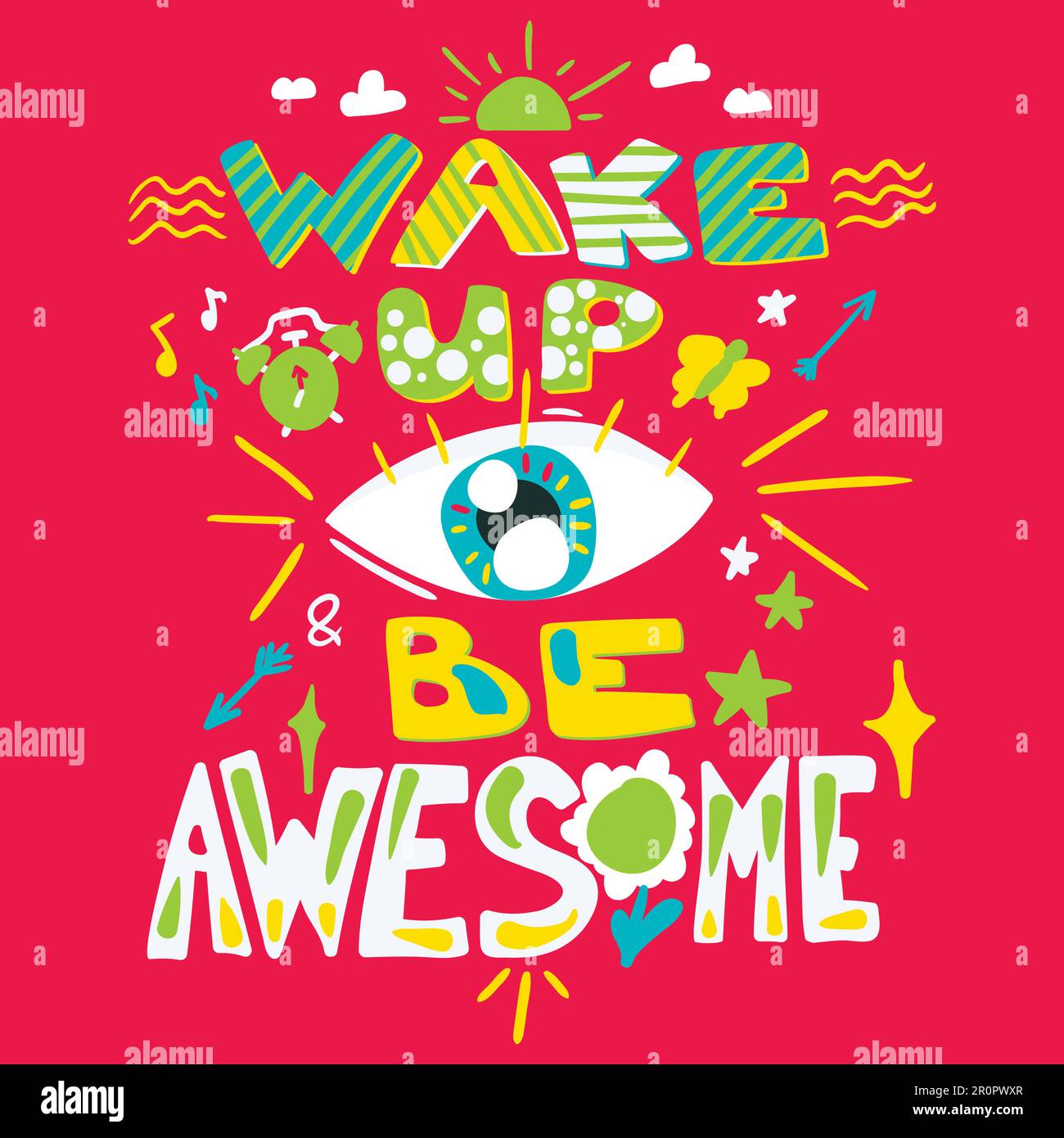 Success Secret - Wake Up and Be Awesome. Motivational and ispirational ...