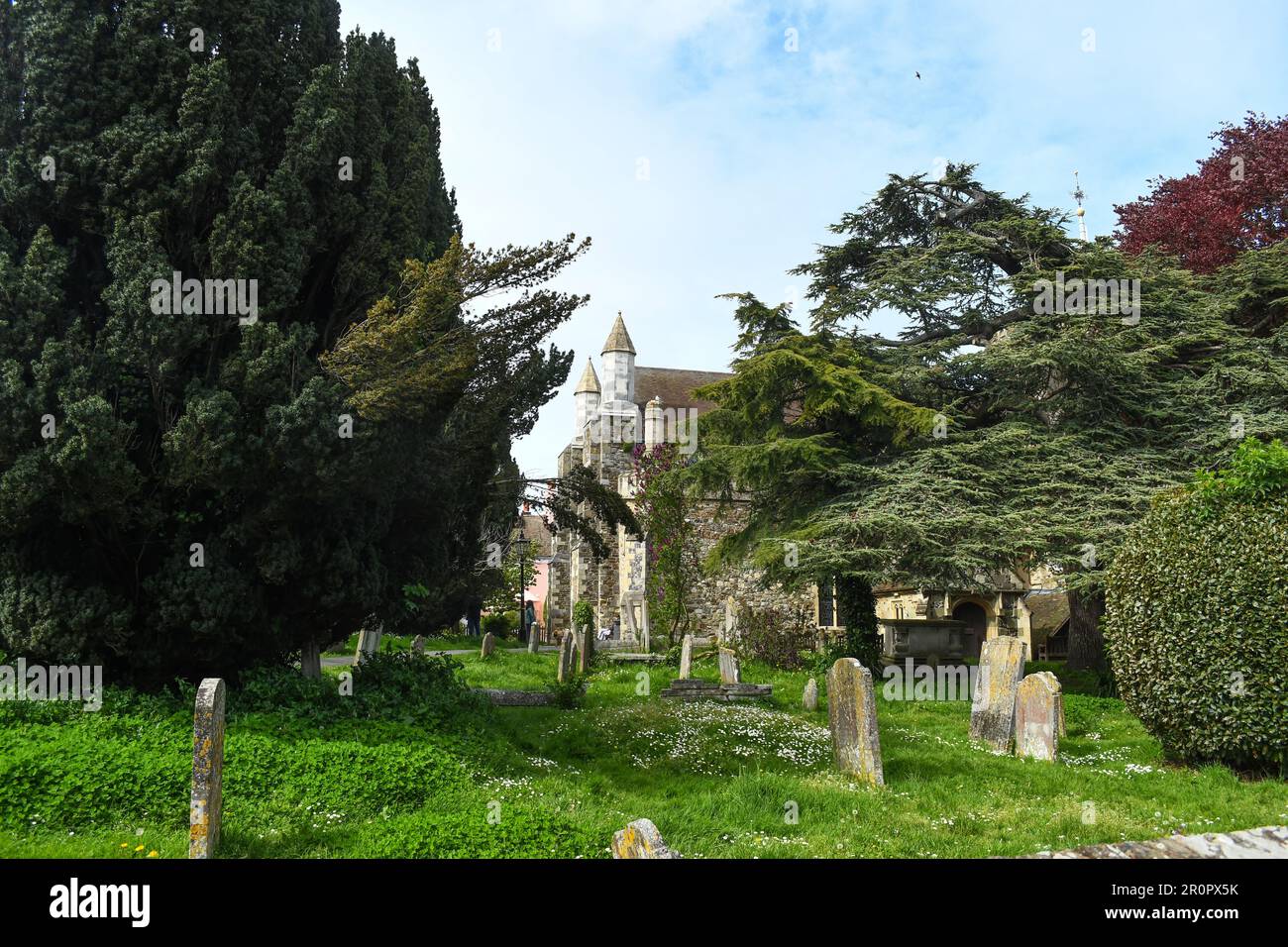 St Mary's church Rye Stock Photo - Alamy