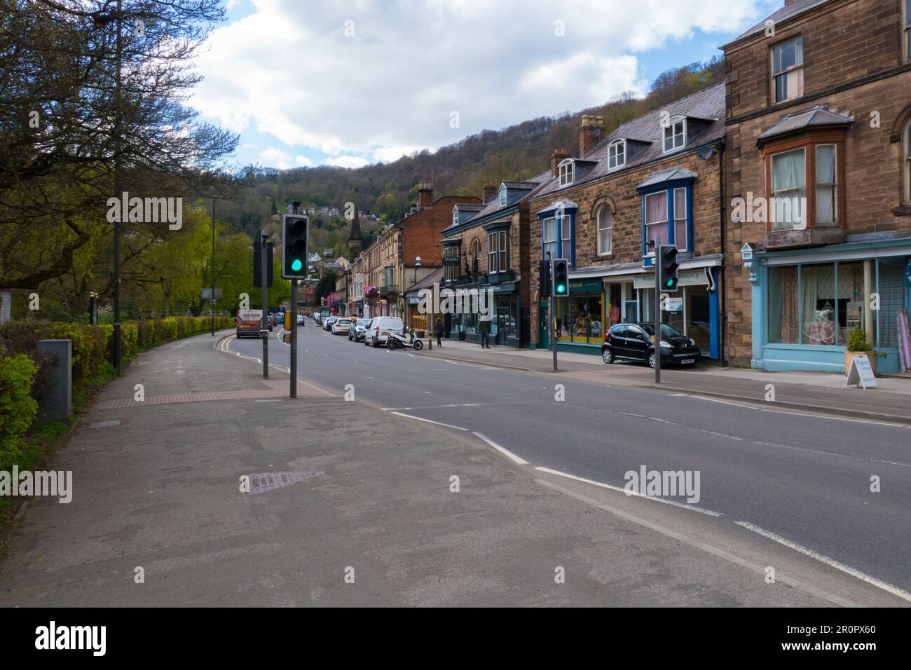Matlock Bath Derbyshire UK Stock Photo - Alamy
