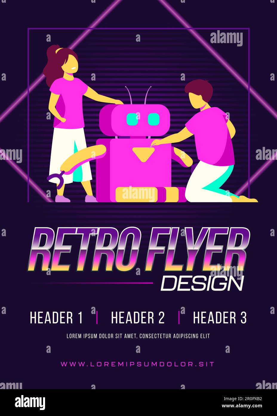 Robotic dog isolated Stock Vector Images - Alamy