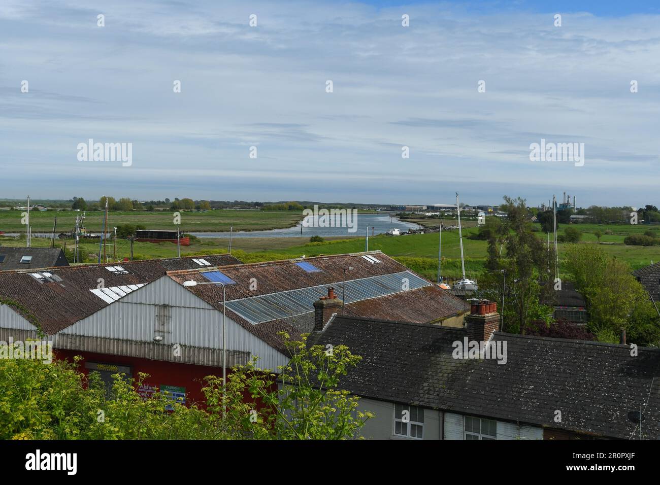 View from Rye and river Rye Stock Photo - Alamy