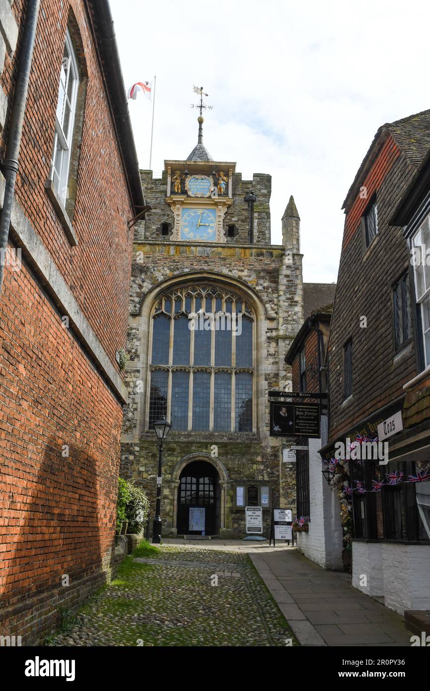St Mary's Church Rye Stock Photo - Alamy