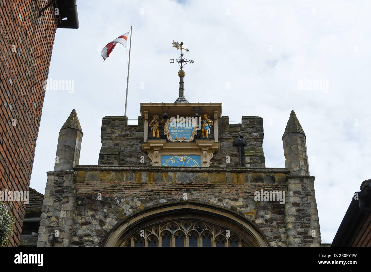 St Mary's Church Rye Stock Photo - Alamy