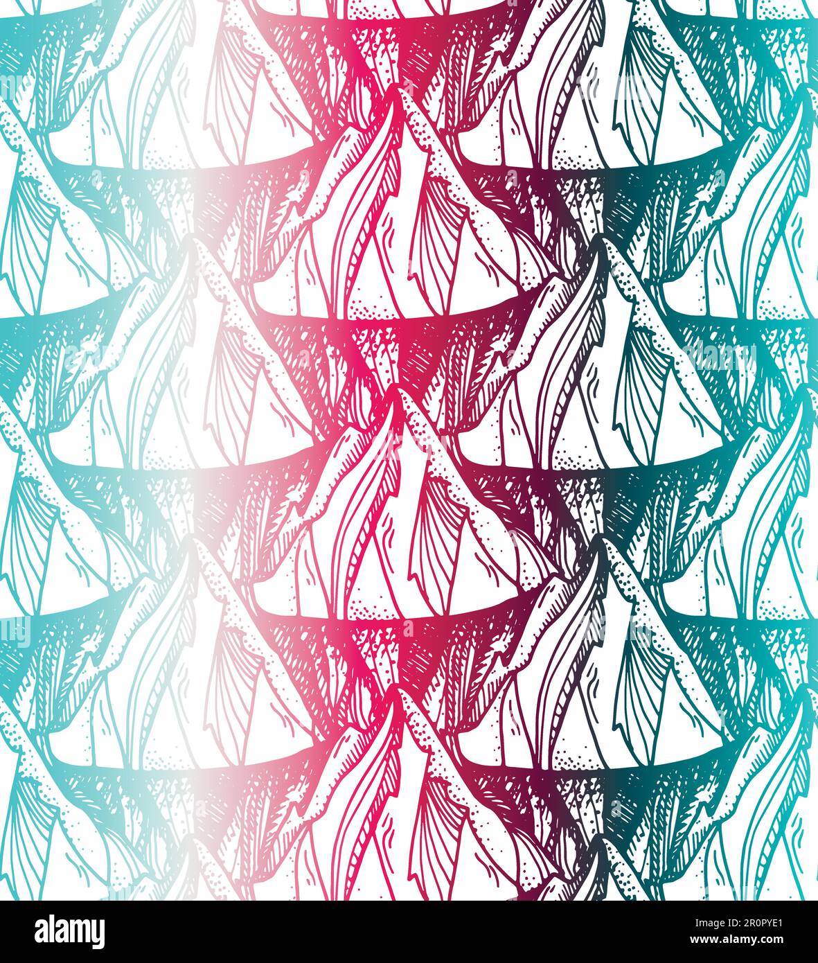 Inspirational mountain seamless pattern for print, fabric, t-shirt ...