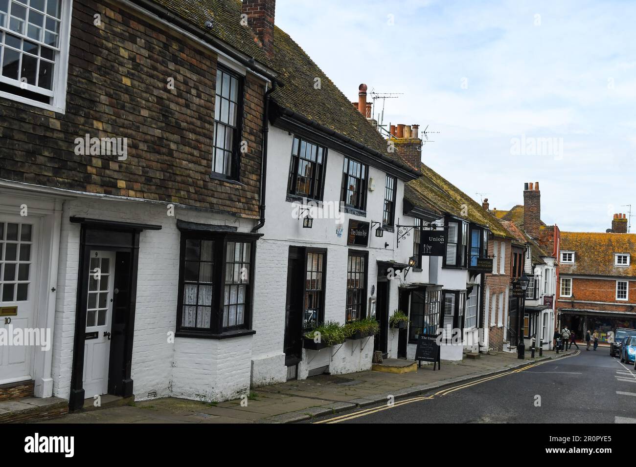 Lion Street in Rye Stock Photo - Alamy