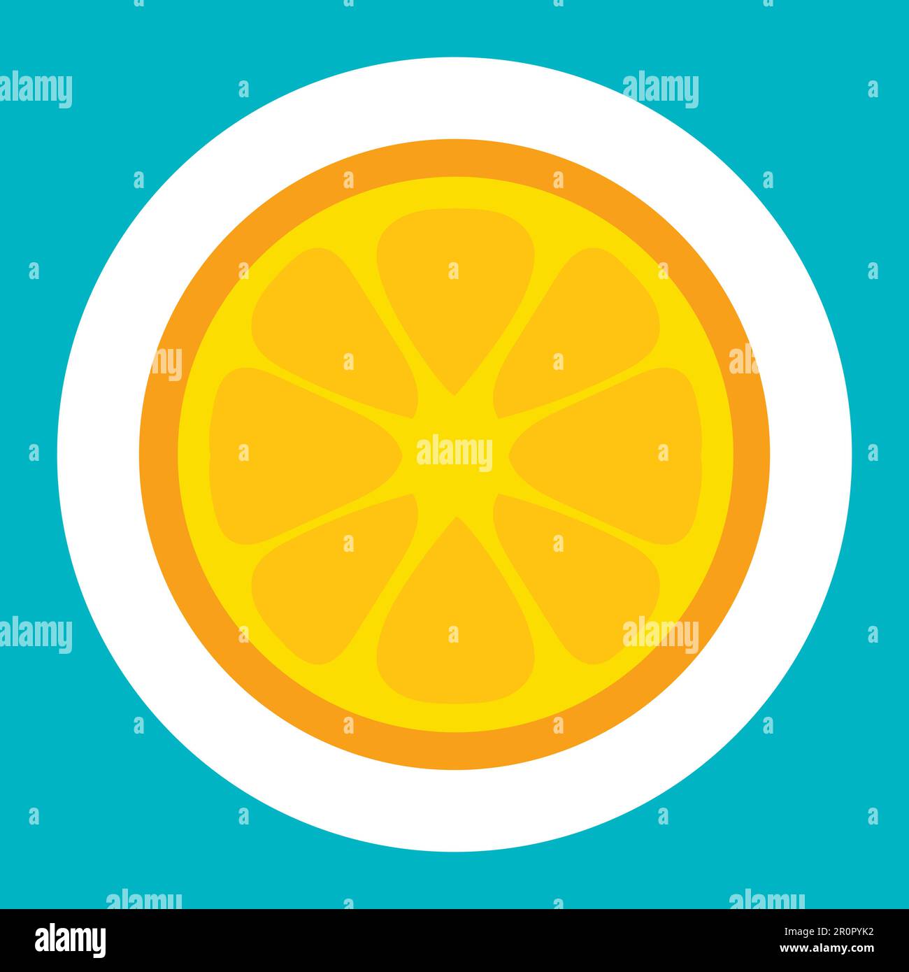 Lemon cartoon sticker. Nice orange. Girl fashion patch. Sweet and tasty ...