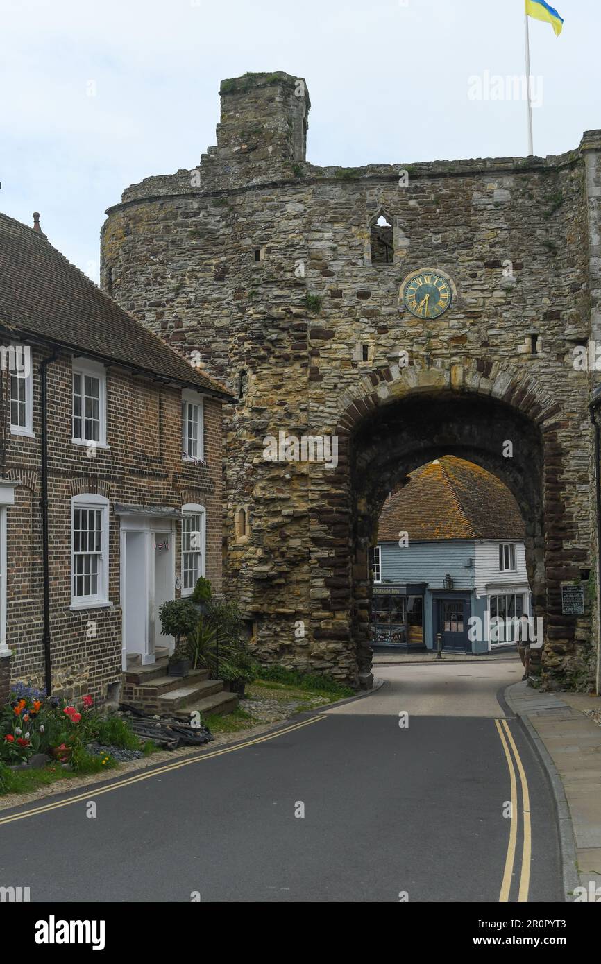 Strand Gate Rye Stock Photo - Alamy