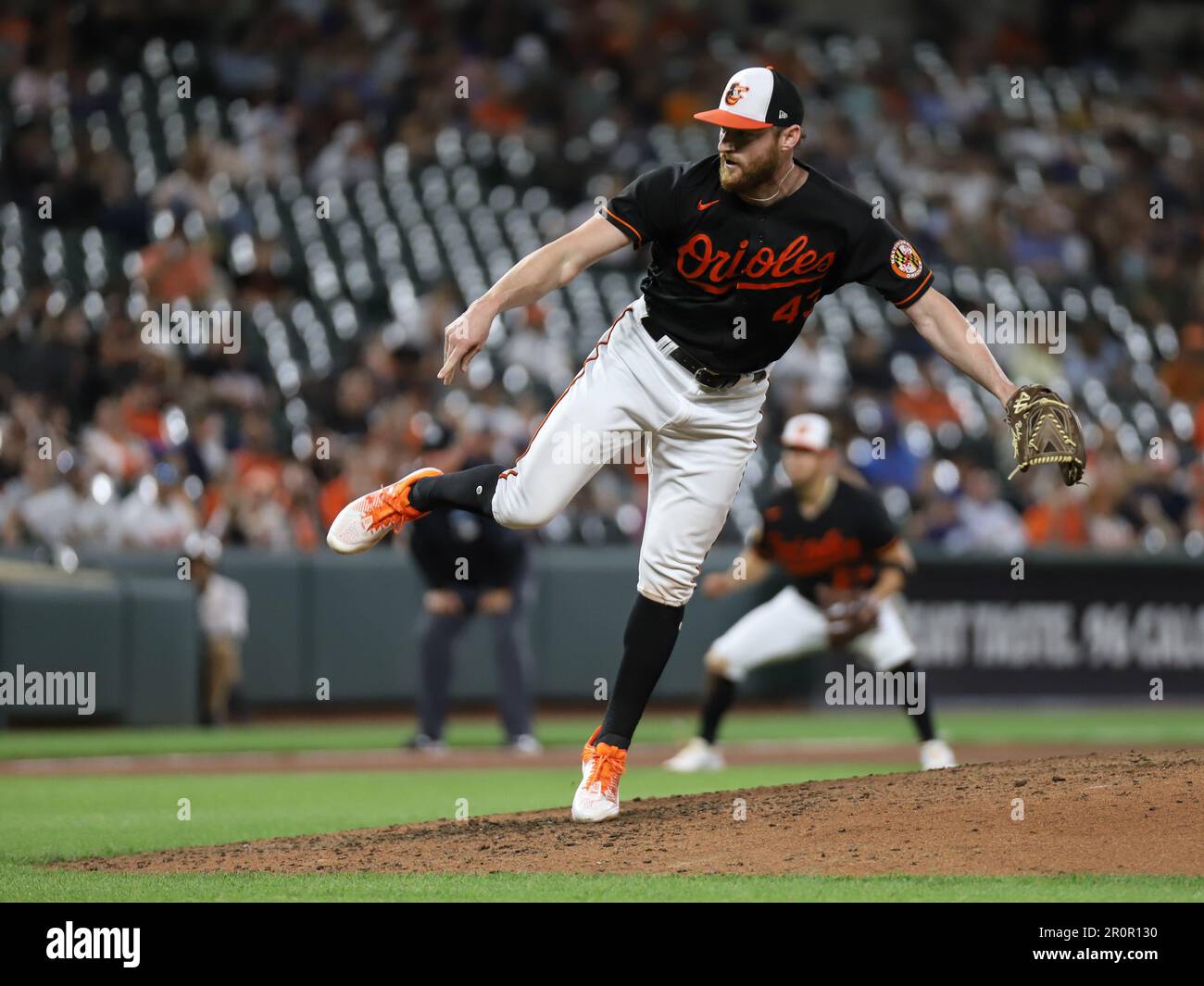 Baltimore, United States. 08th May, 2023. Baltimore Orioles pitcher ...