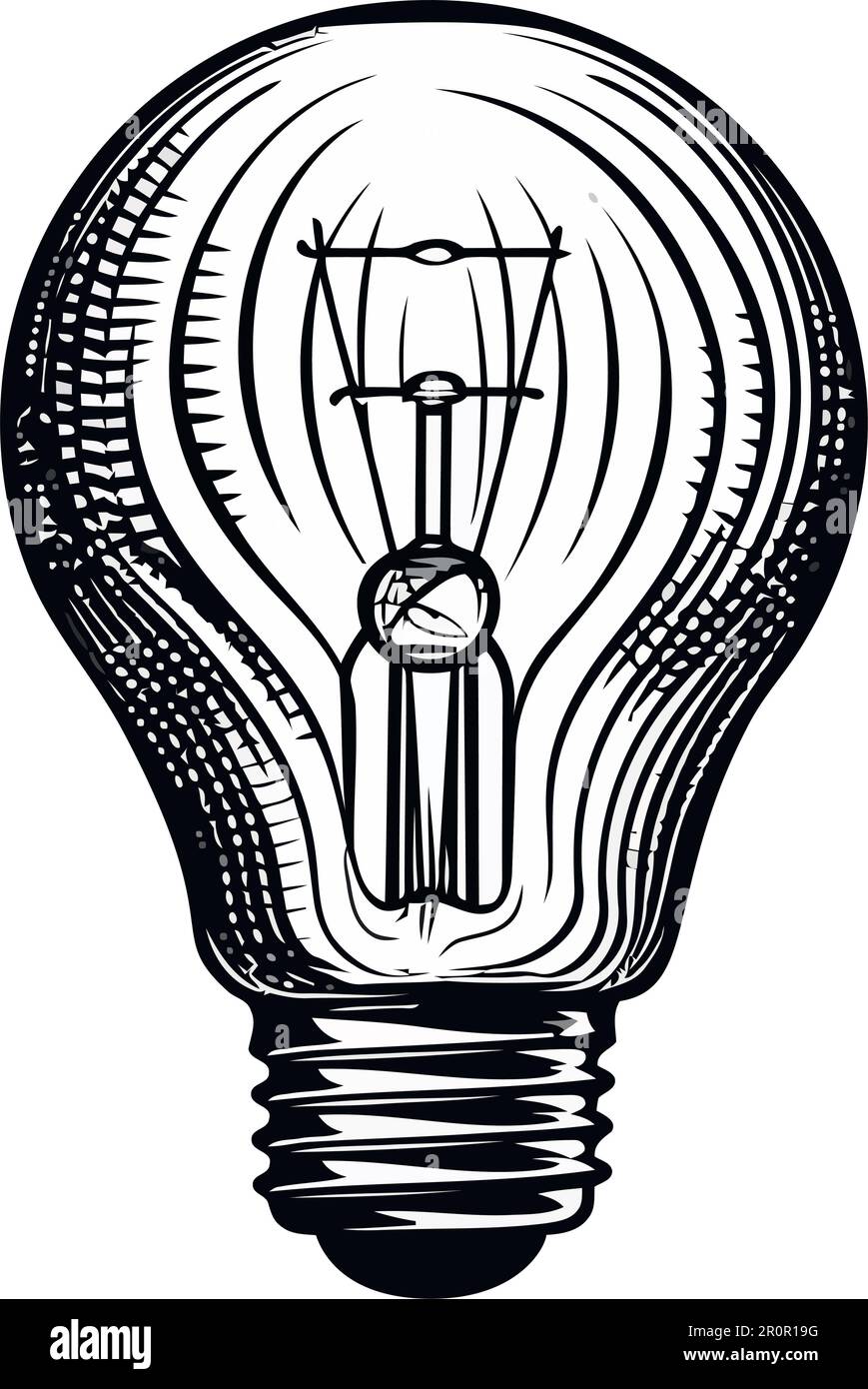 light bulb sketch icon Stock Vector Image & Art - Alamy