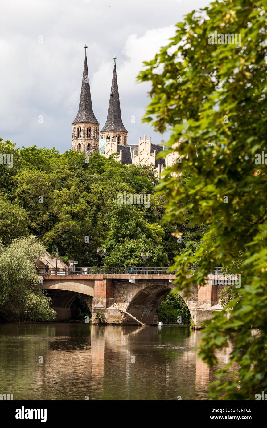 View of Merseburg Castle Stock Photo - Alamy