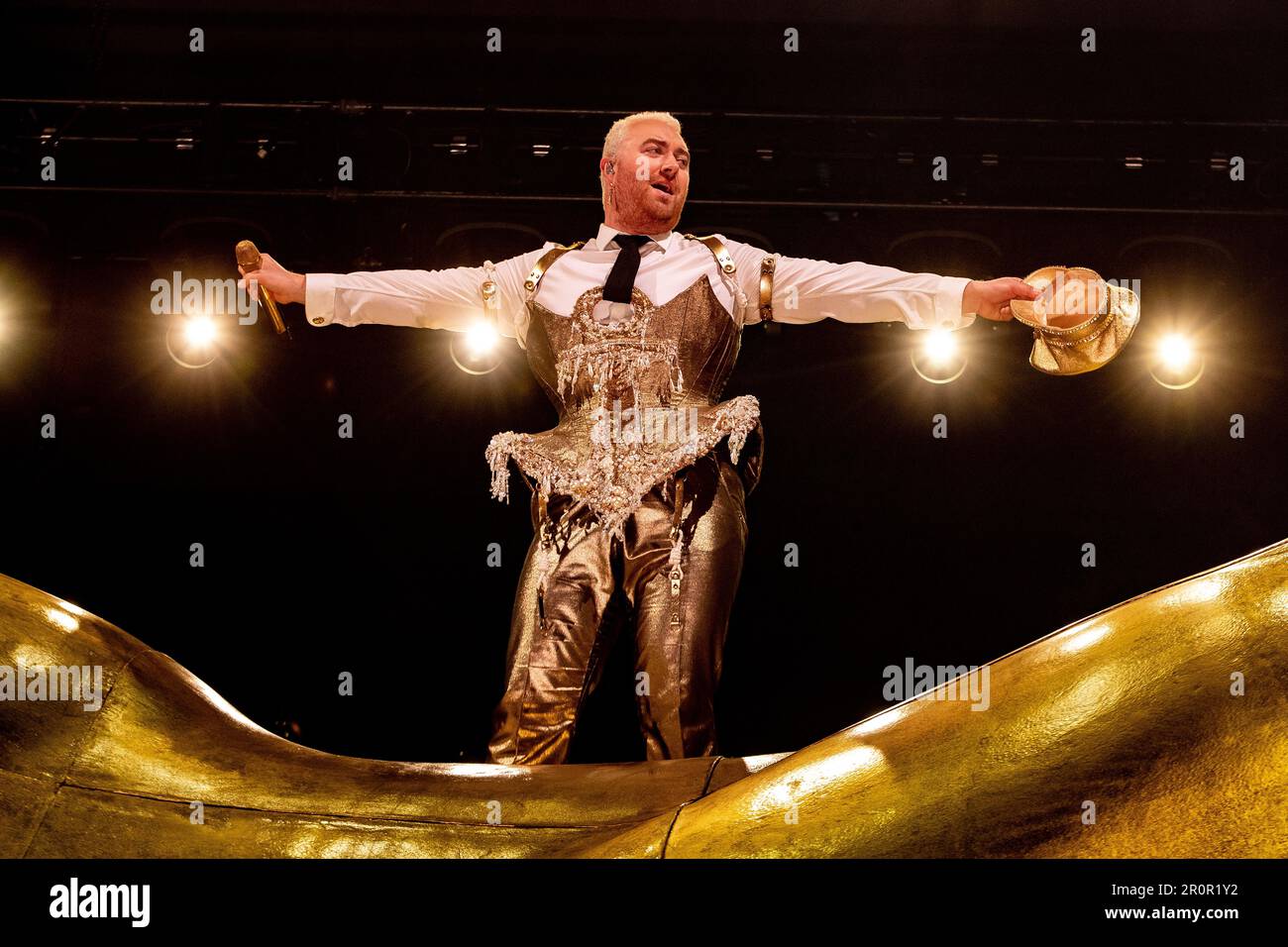 Amsterdam, Netherlands. 09th May, 2023. AMSTERDAM - The British singer and singer-songwriter Sam ...