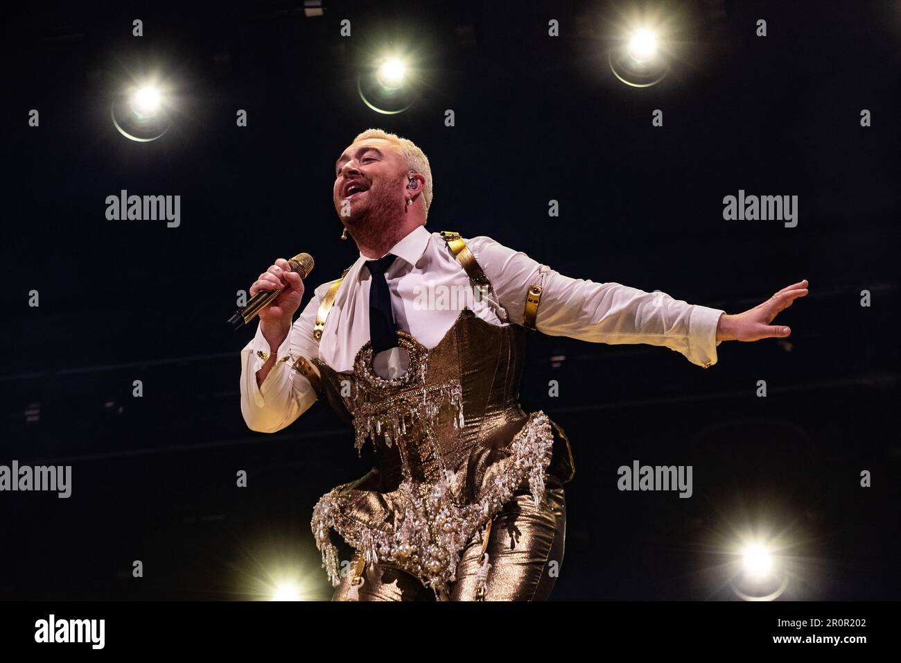 Amsterdam, Netherlands. 09th May, 2023. AMSTERDAM - The British singer and singer-songwriter Sam ...