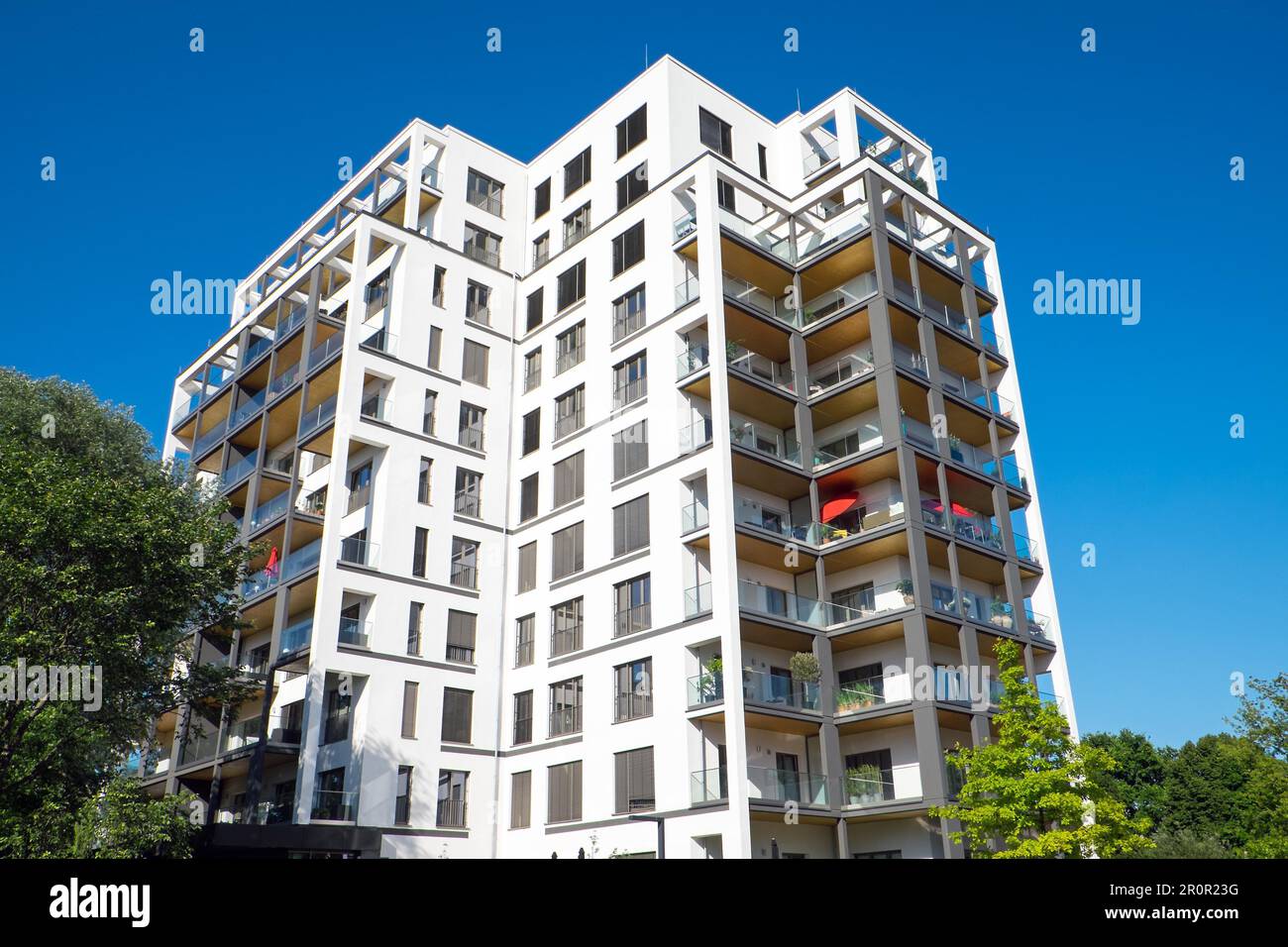 Large apartment building in Berlin, Germany Stock Photo - Alamy