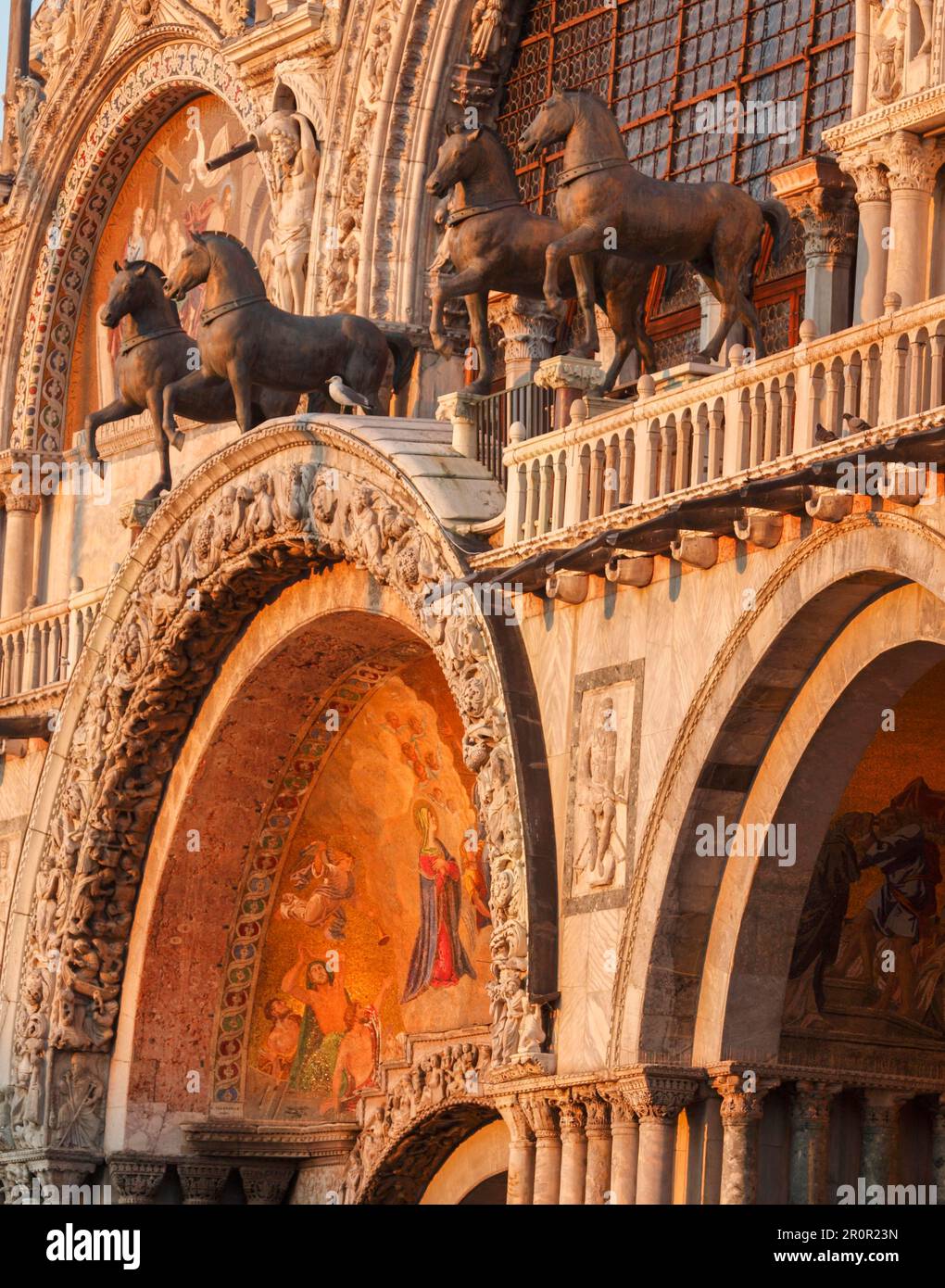 Horses St Mark Venice Ancient Bronze Horses Inside The Basilica Di San