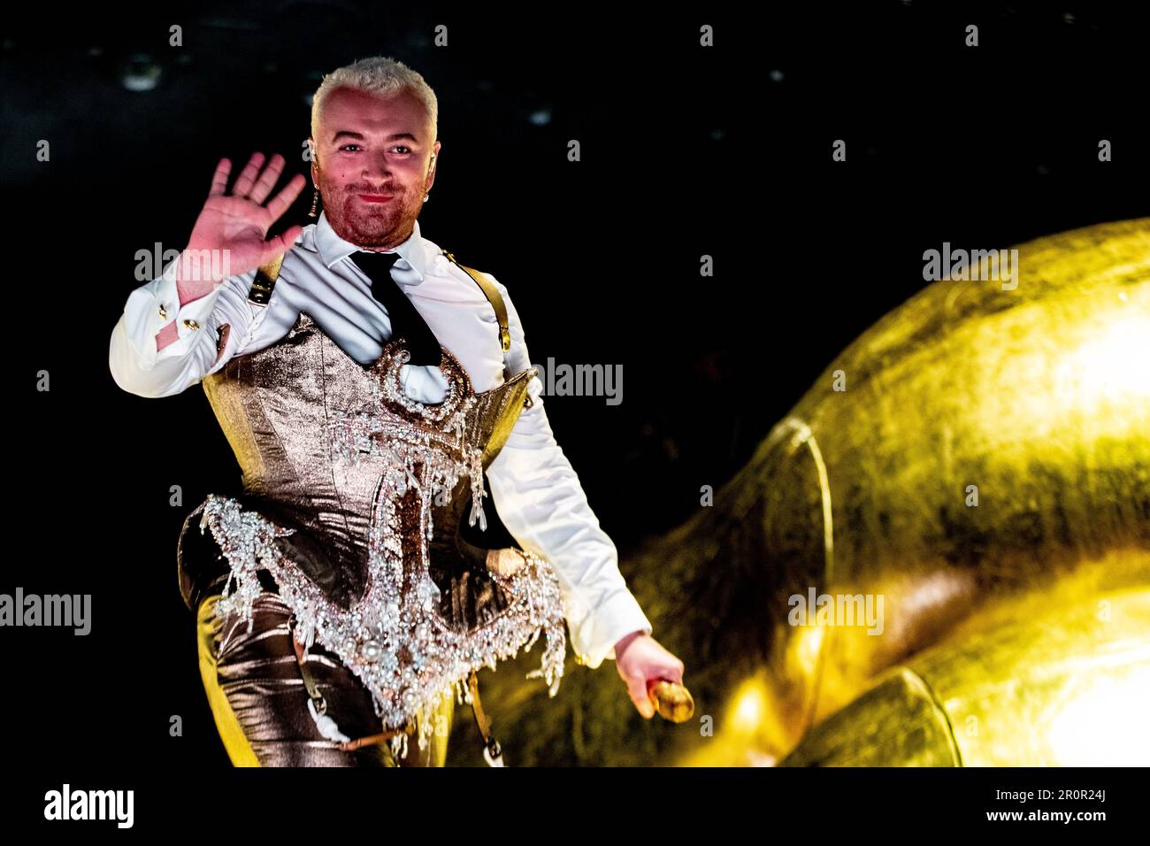 Amsterdam, Netherlands. 09th May, 2023. AMSTERDAM - The British singer and singer-songwriter Sam ...