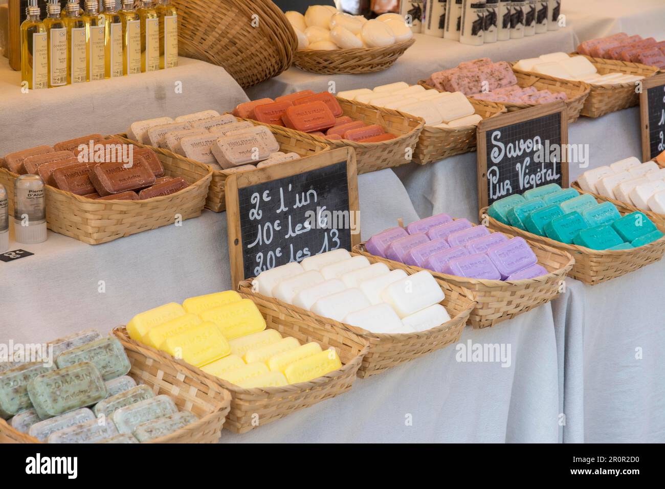 Soap, Stall, Market Stall, Market, Lorgues, Var, Provence, South of ...