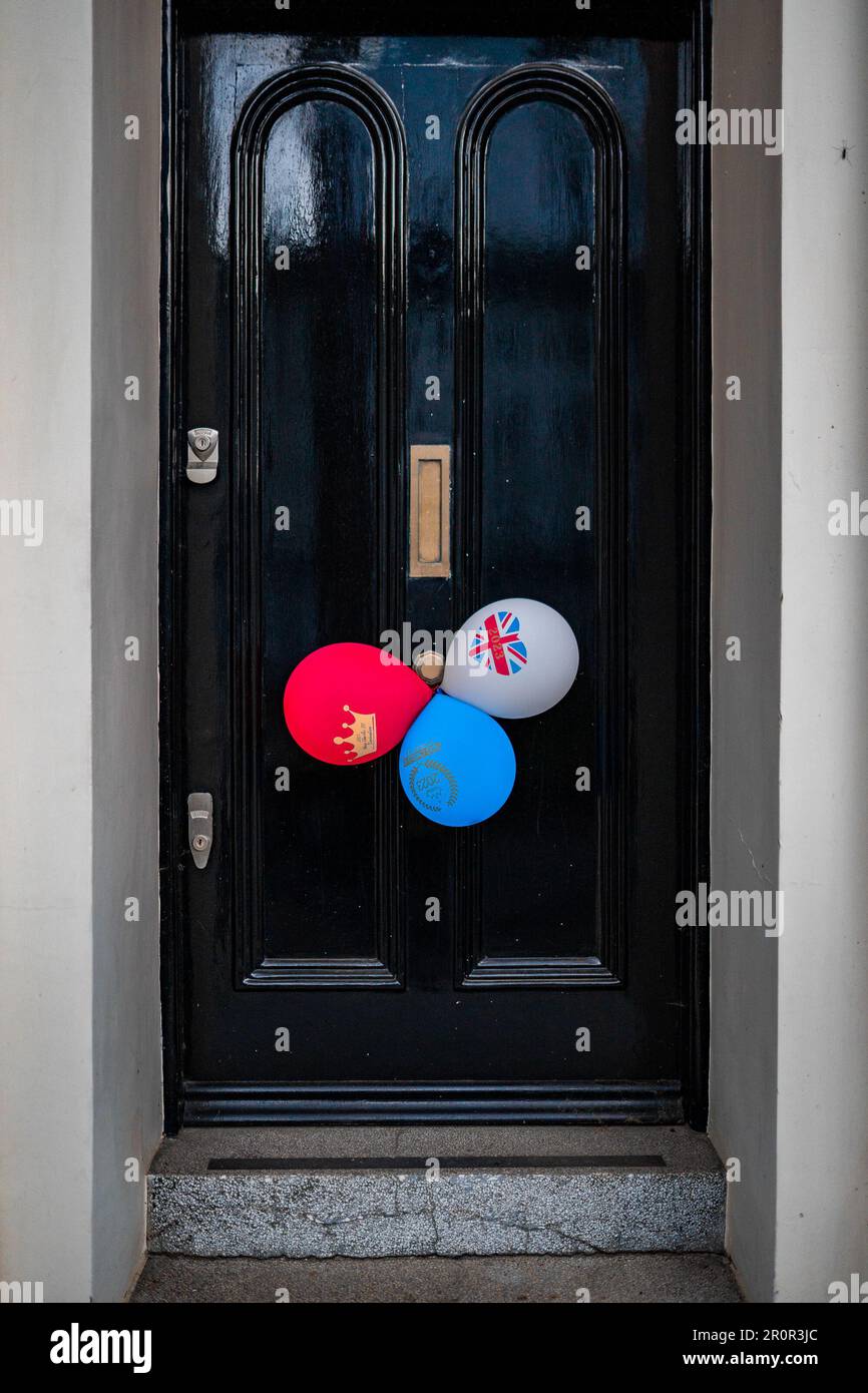 Street party on Gloucester Road, Chelsea for the Coronation of King ...