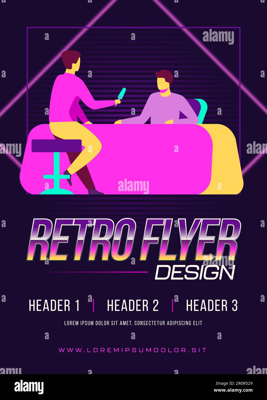 Journalist interviewing guy at desk Stock Vector Image & Art - Alamy