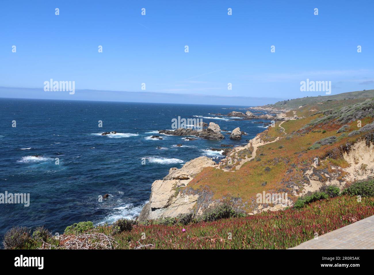 Garrapata State Park in California. Oceans, beaches and waves Stock ...