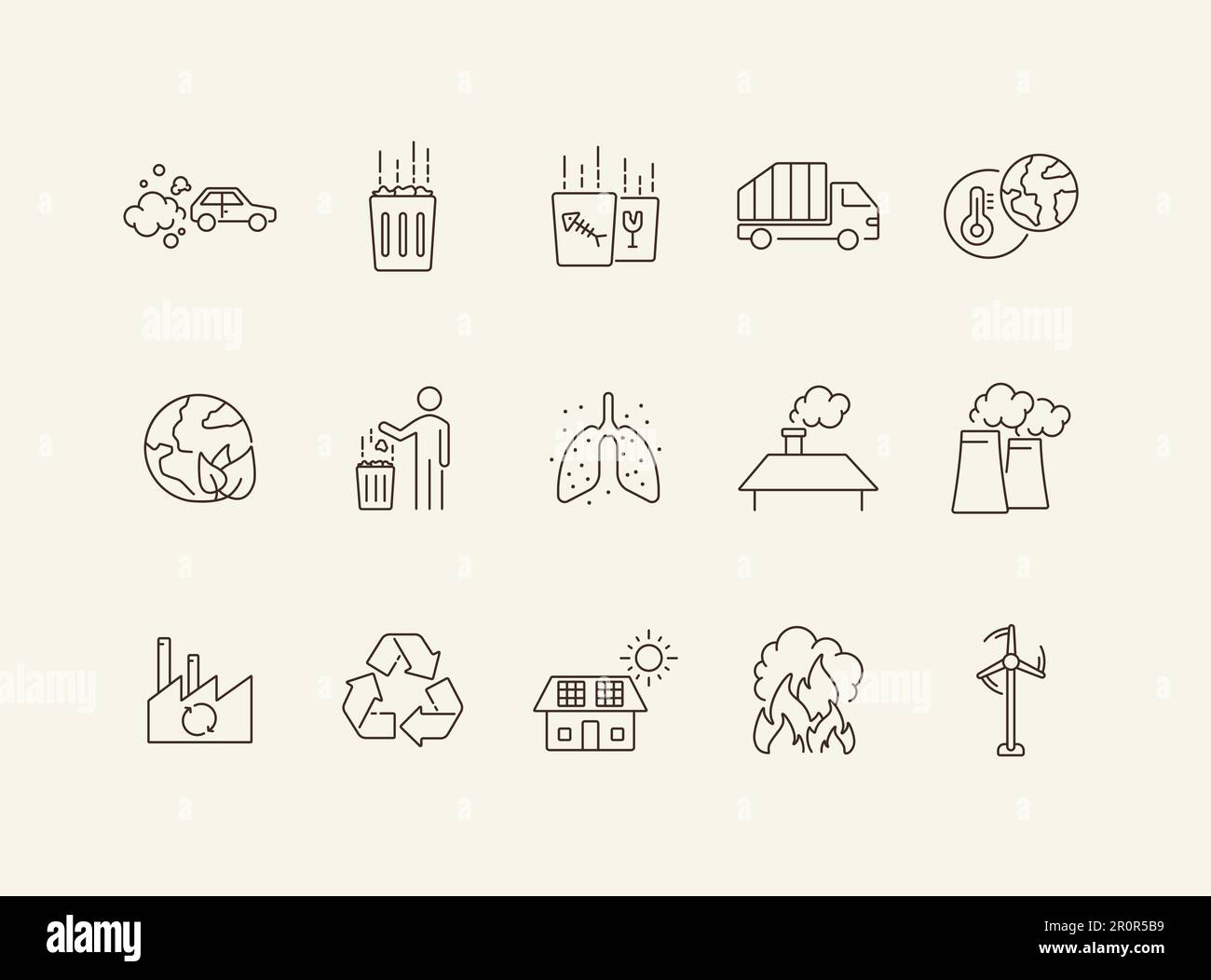 Environmental poisoning Stock Vector Images - Alamy