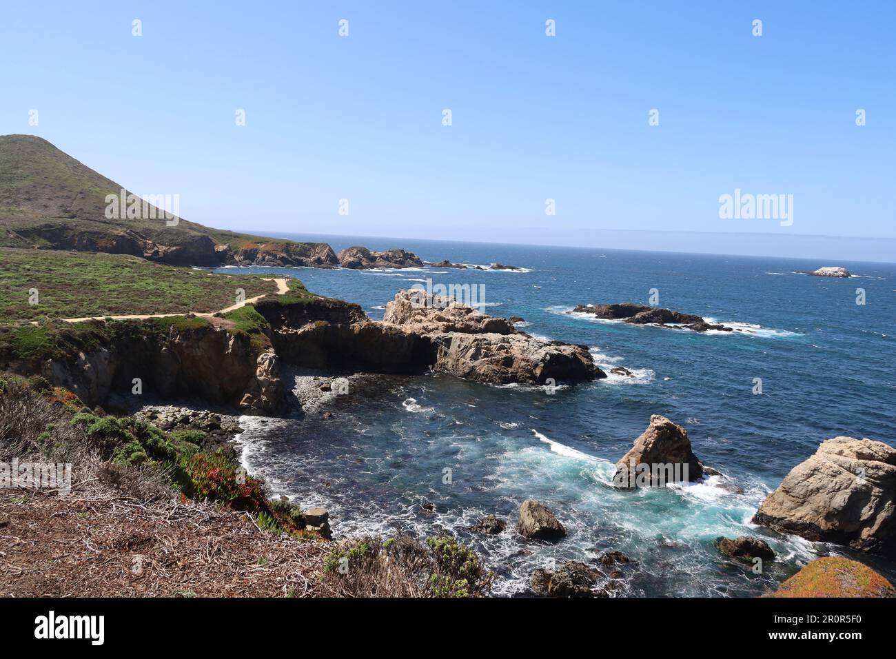 Garrapata State Park in California. Oceans, beaches and waves Stock ...